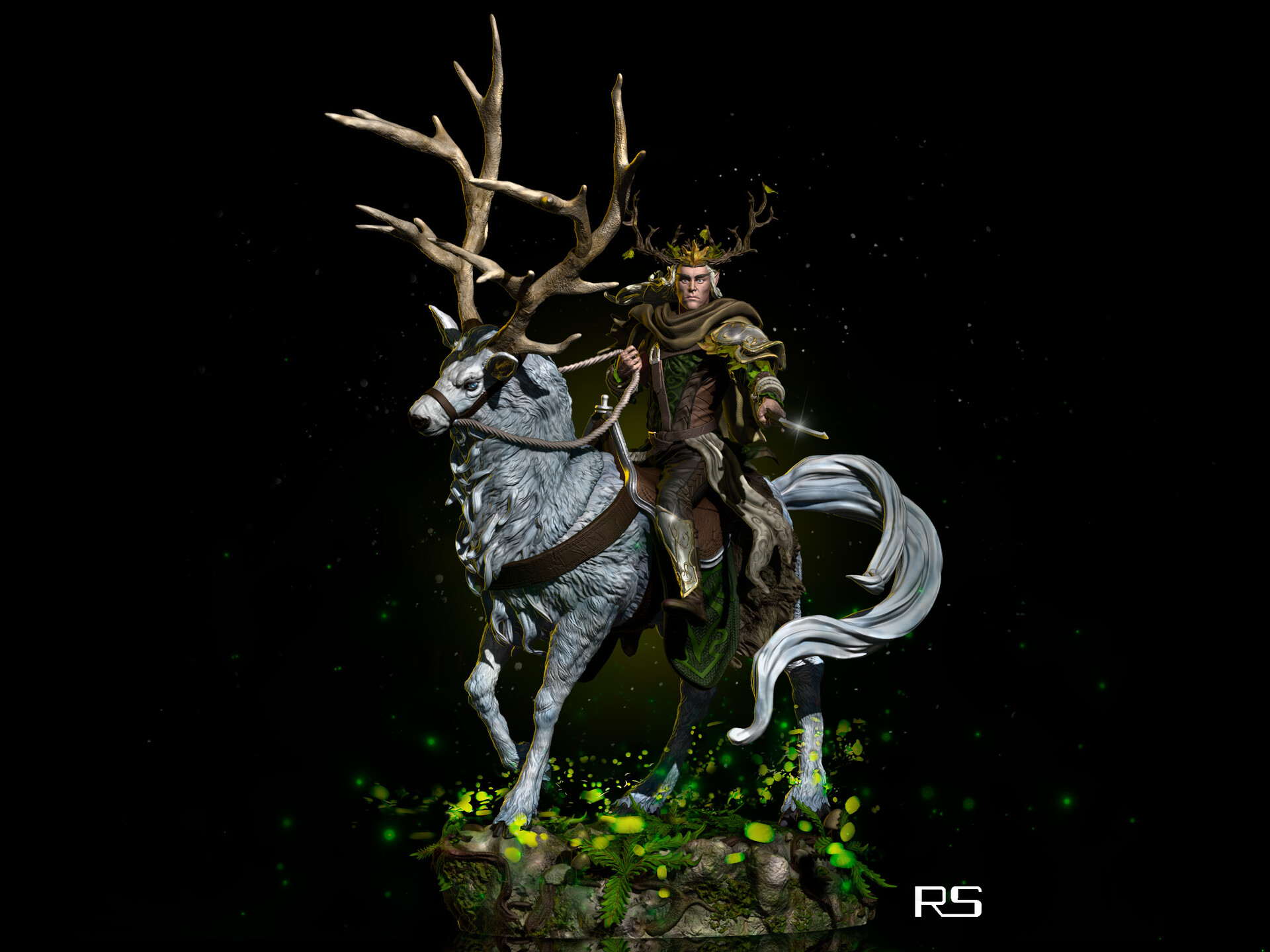 ArtStation - Forest elf king