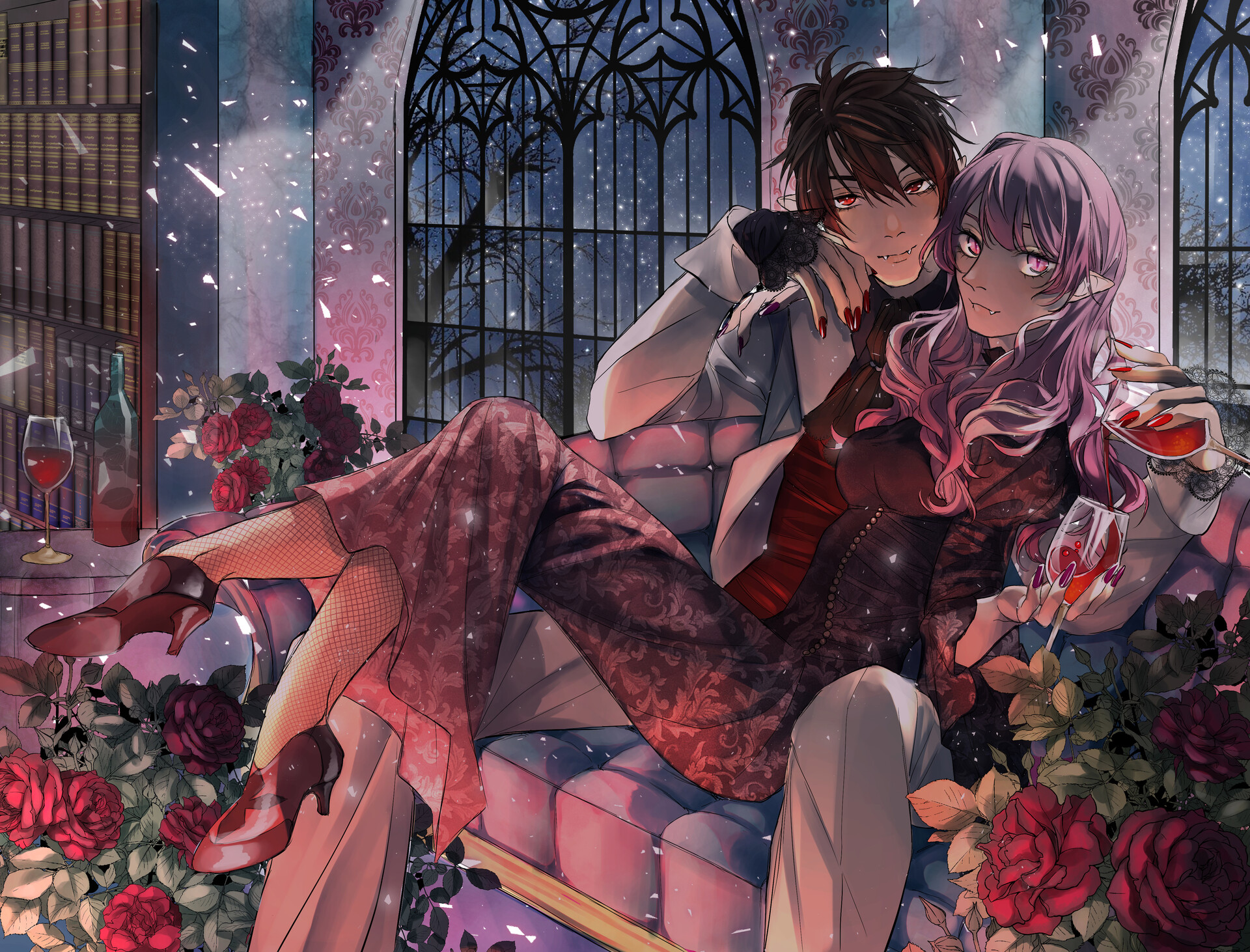 ArtStation - Vampires Illustration