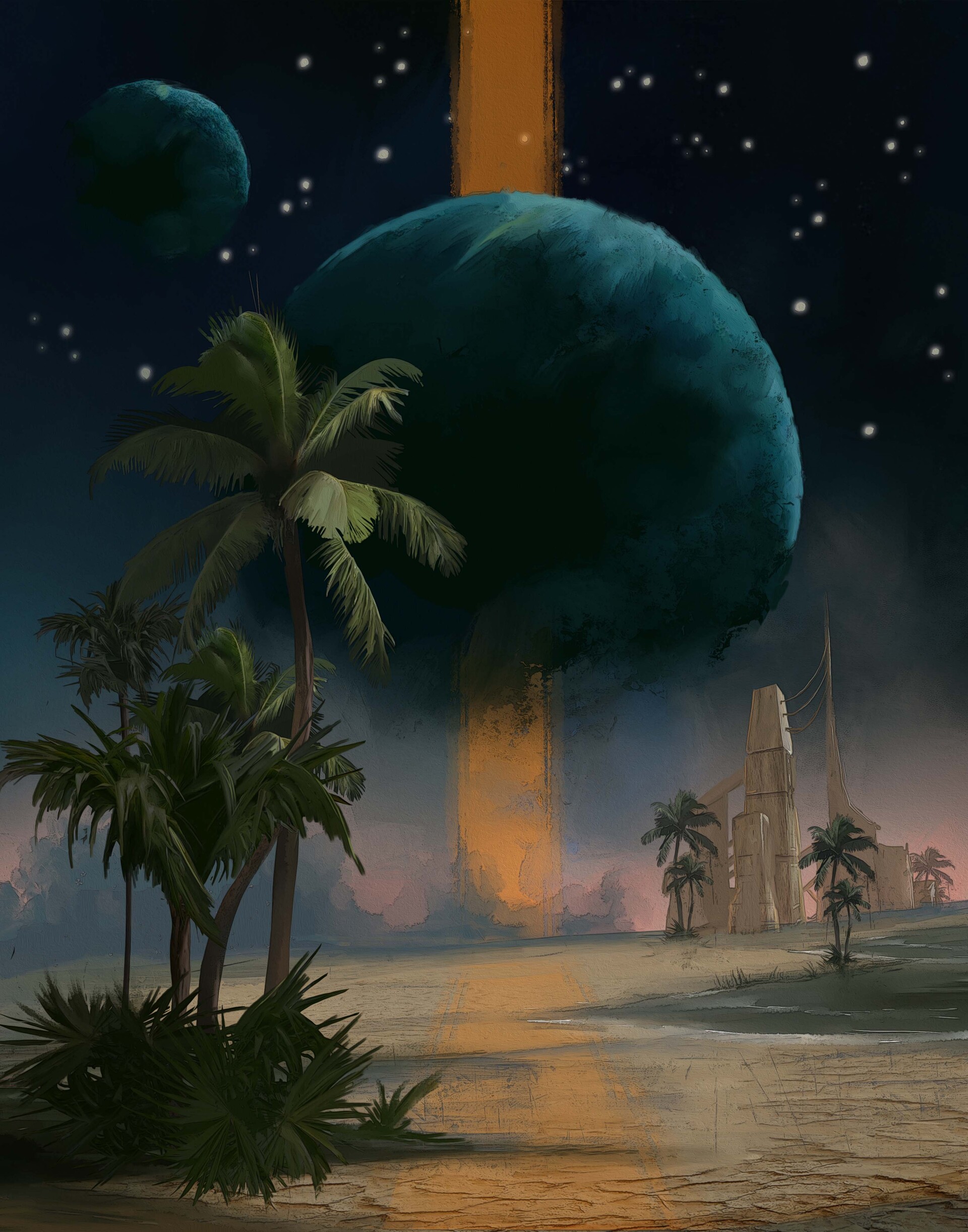 ArtStation - Beach Please