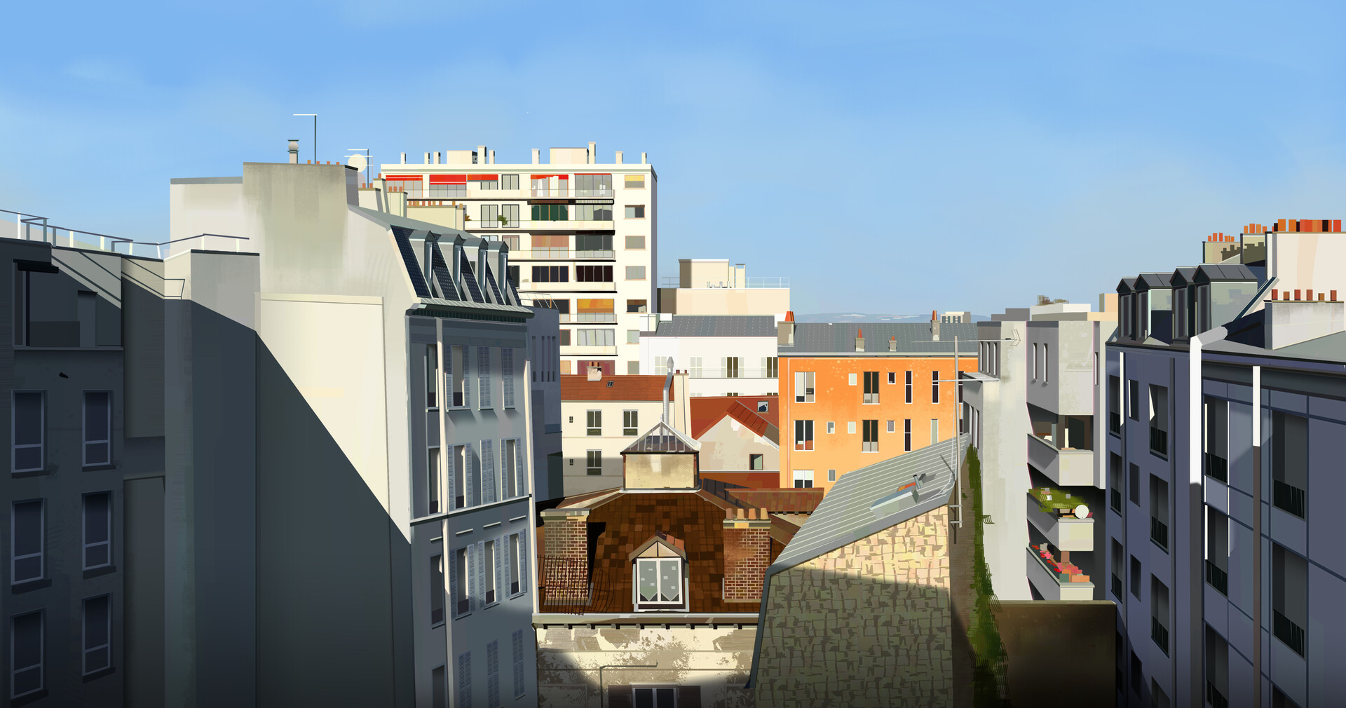 ArtStation - View From my window