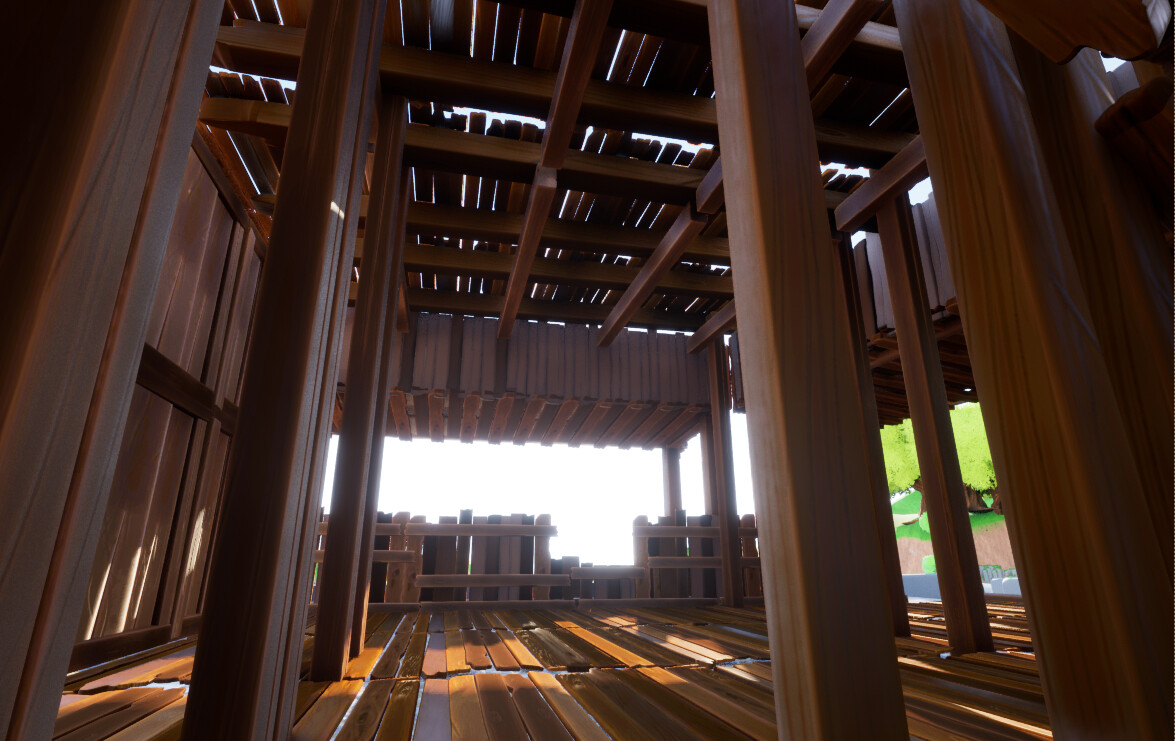 ArtStation - Stylized environment (Fortnite)