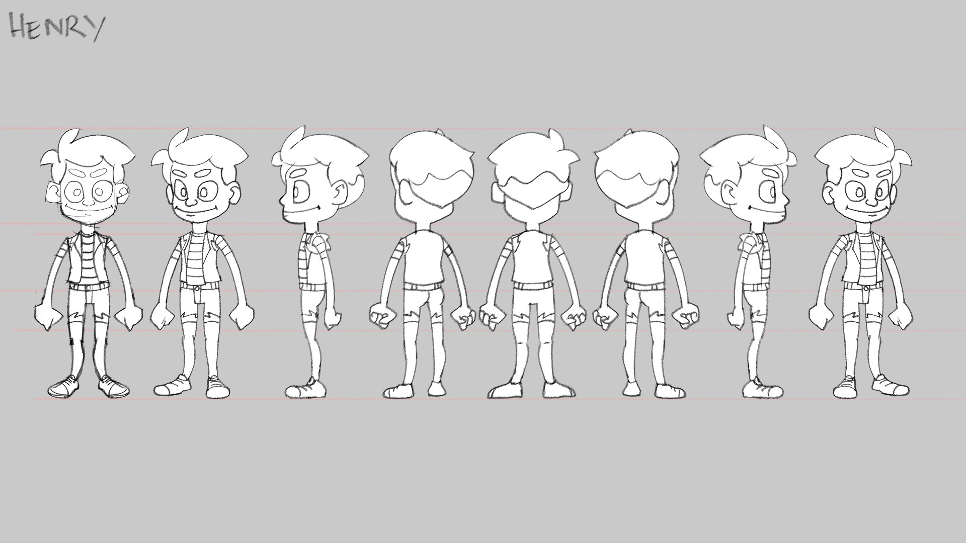 ArtStation - Henry Turnaround