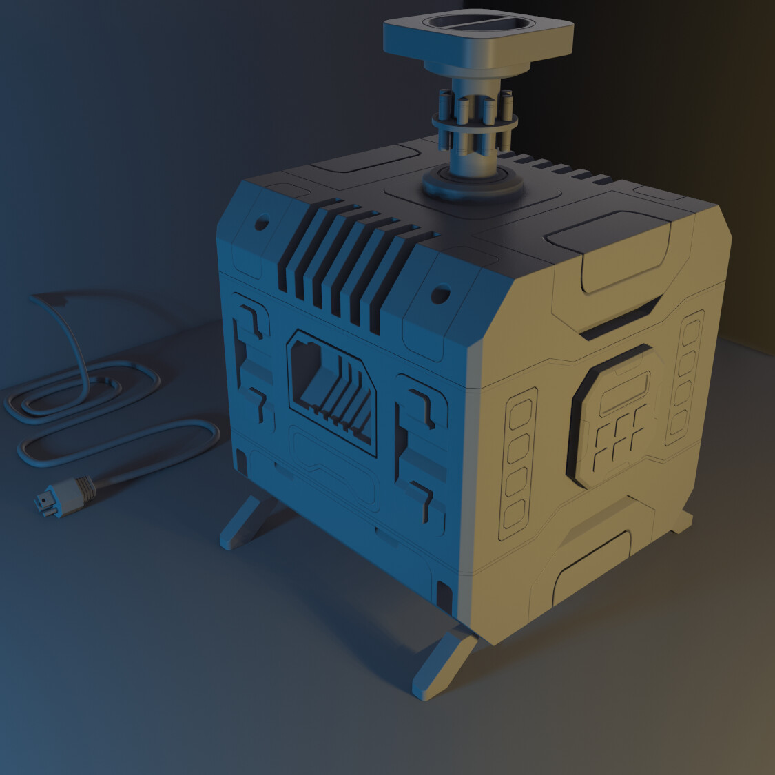 Vue Thao - A Cubicle Crate That Holds Viral Container