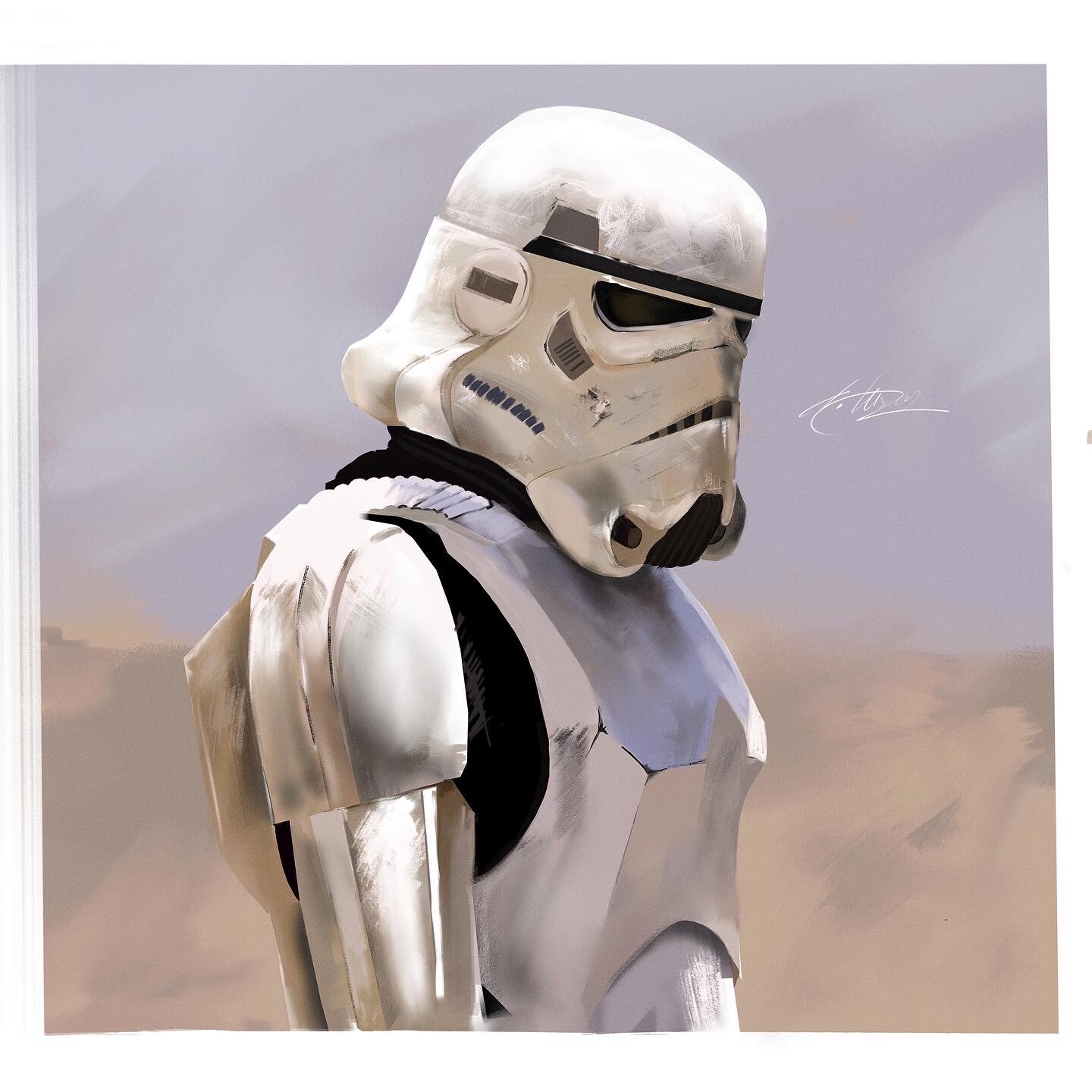 ArtStation - Stormtrooper Study