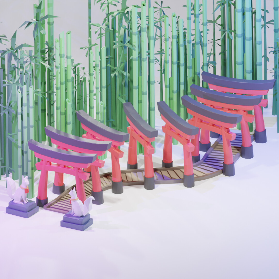 ArtStation - Fushimi Inari Temple