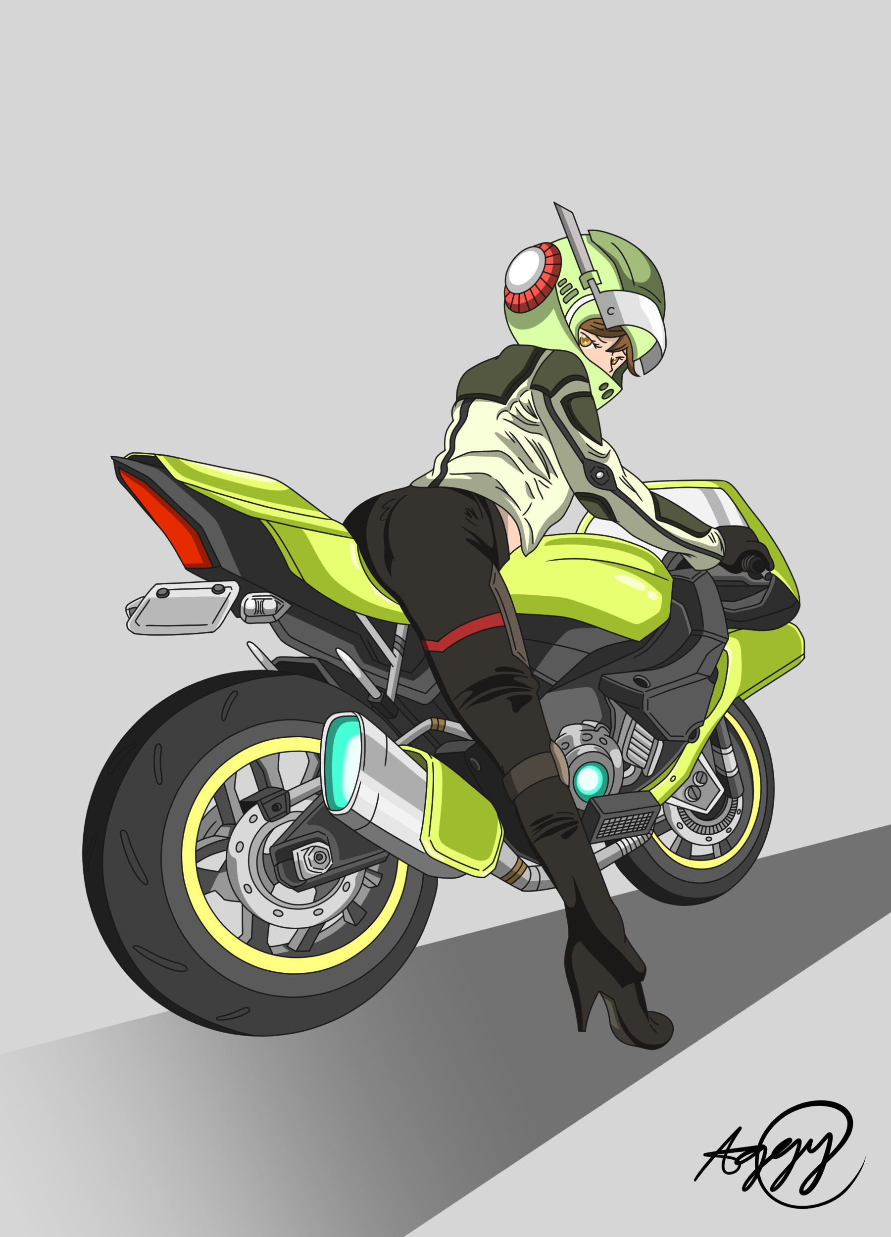 ArtStation - Motorbike
