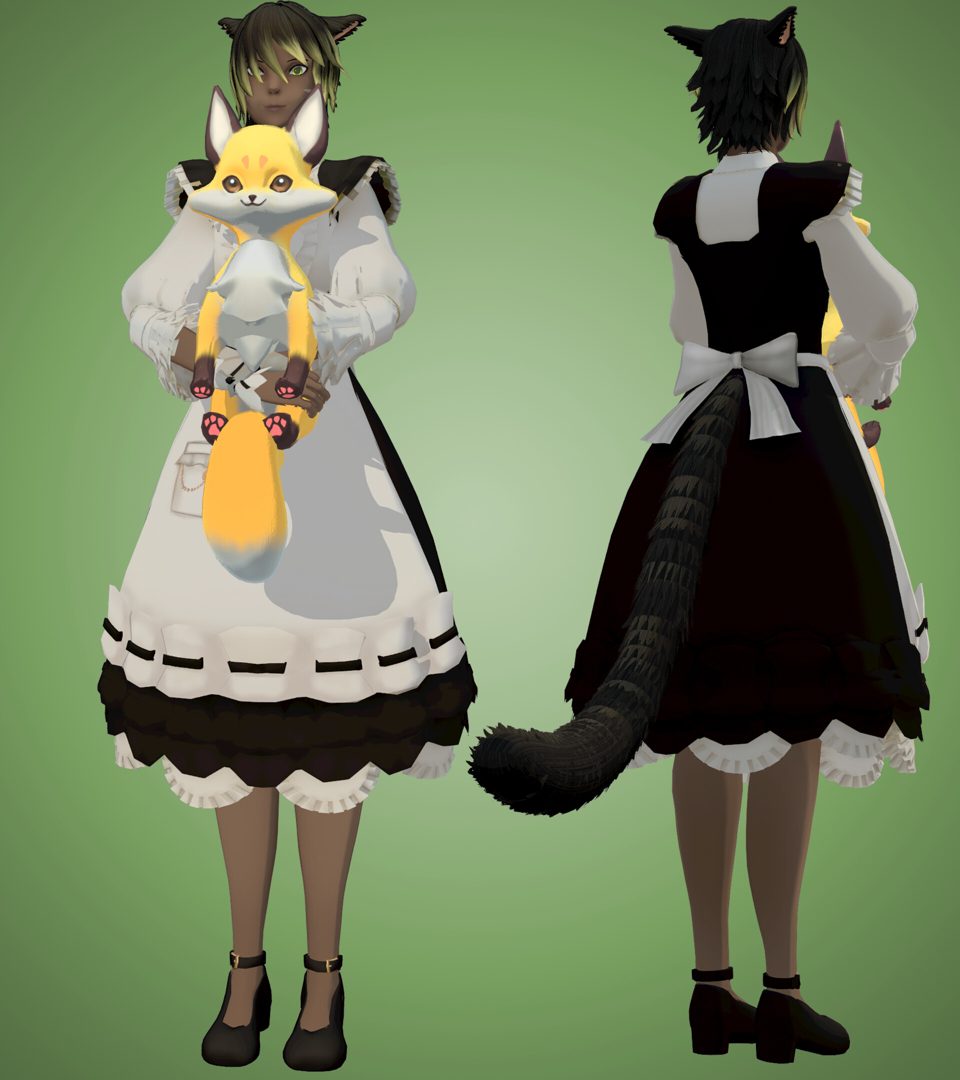 ArtStation - Foxie_Fox 3D VTuber Model