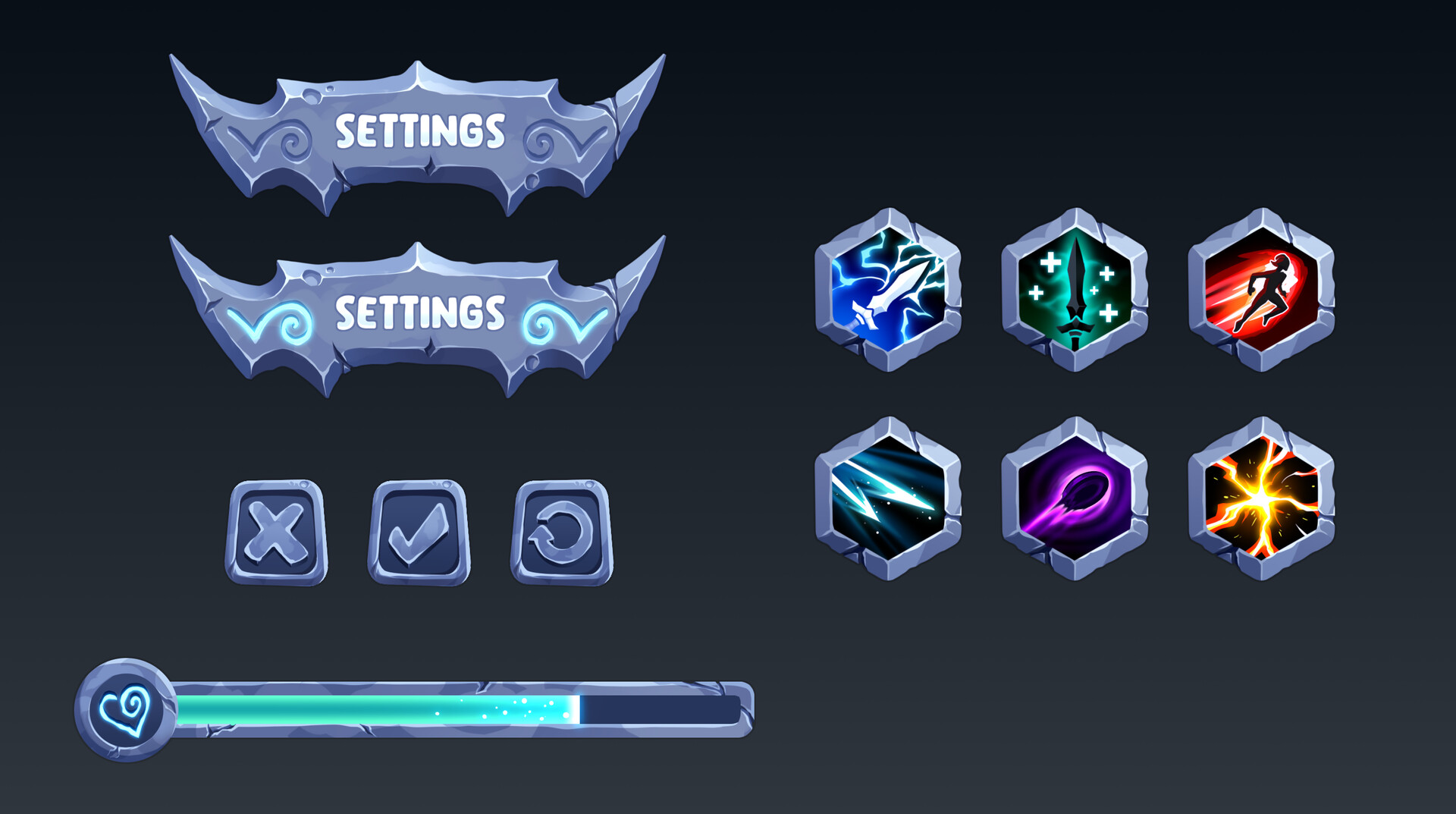 ArtStation - GUI Practice