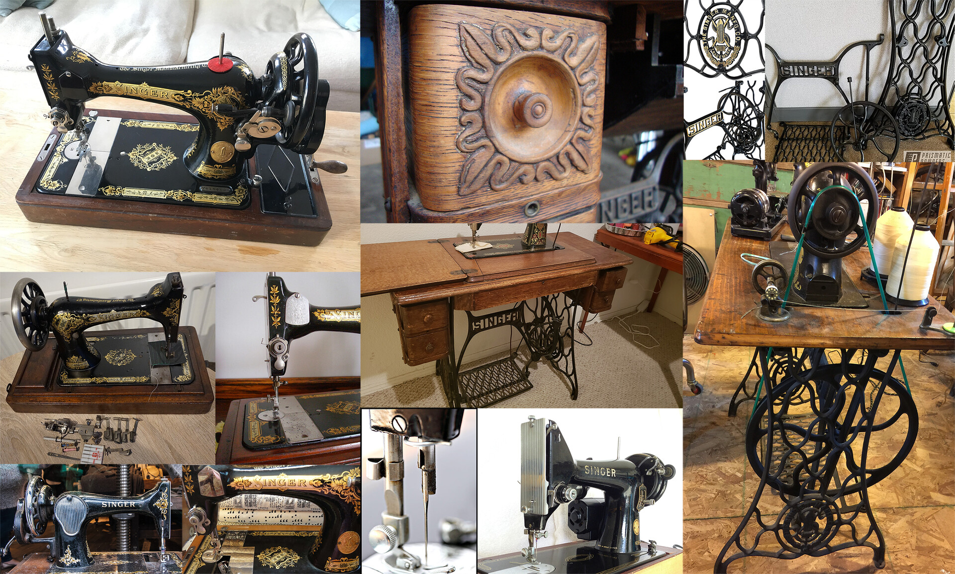 Keelin Rose MacGregor - Antique Singer Sewing Machine