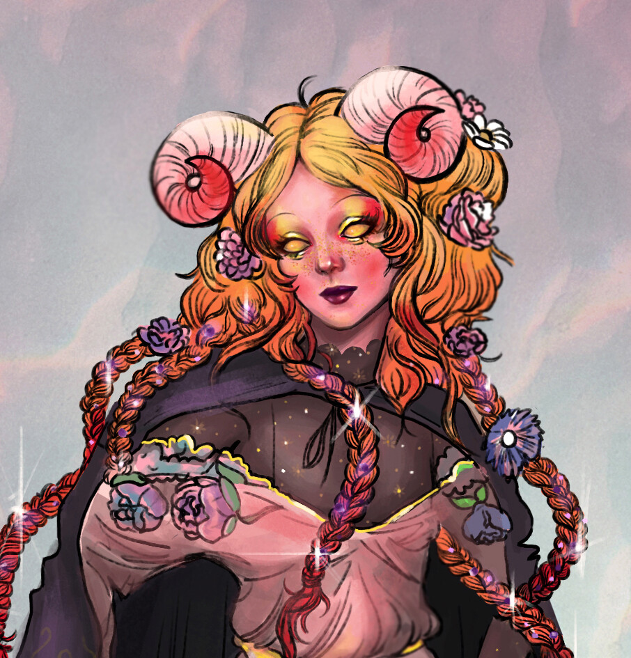 ArtStation - Non Binary Tiefling