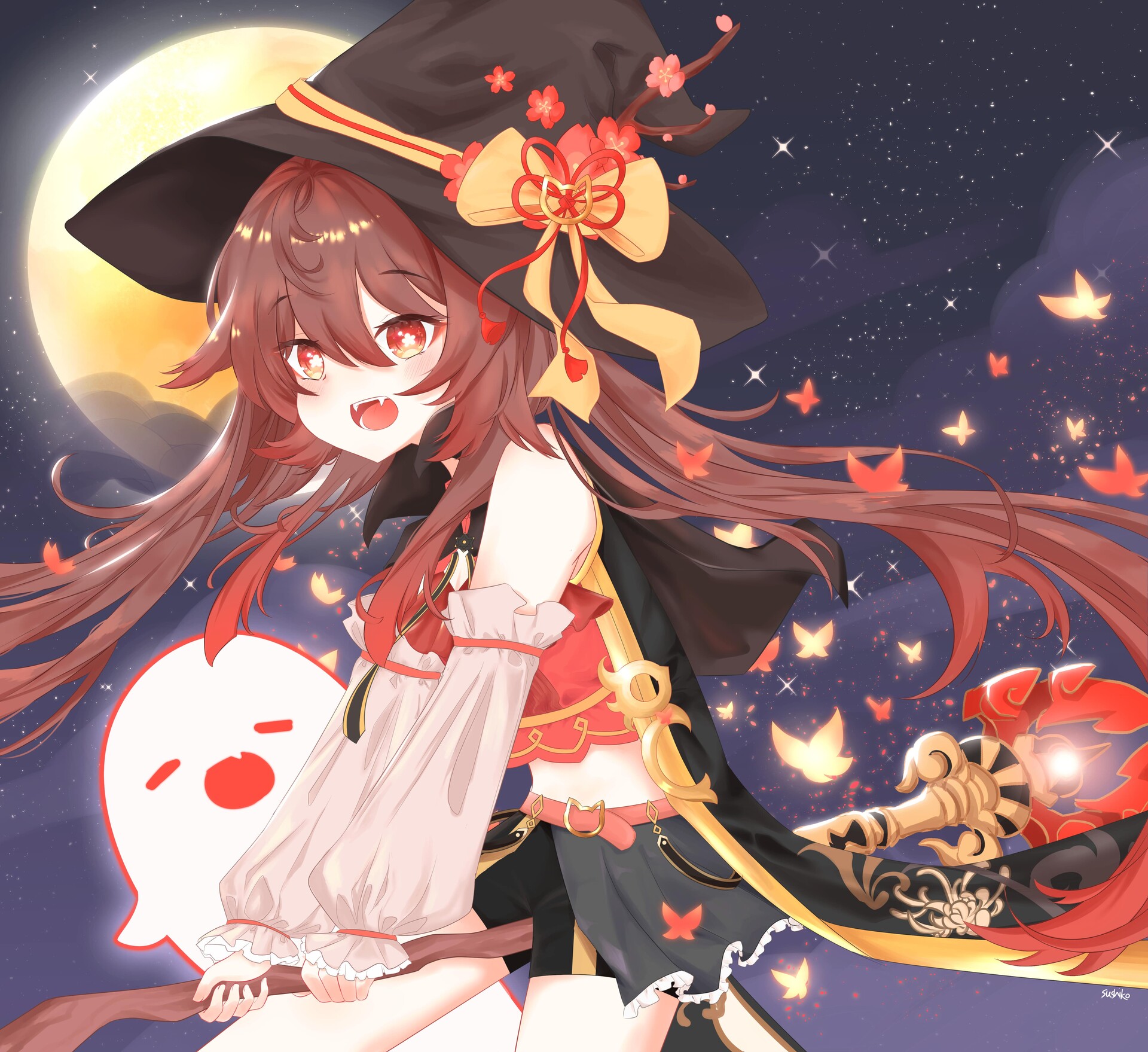 ArtStation - witch hu tao