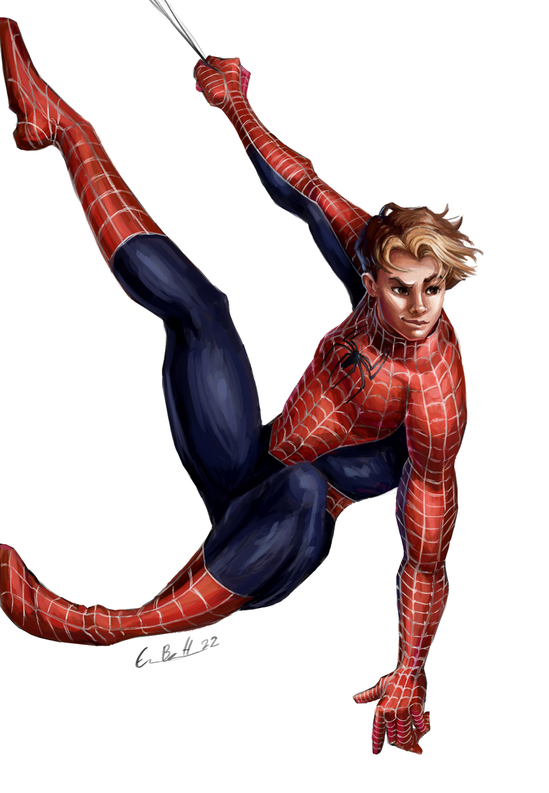 ArtStation - Spider-Man Portrait