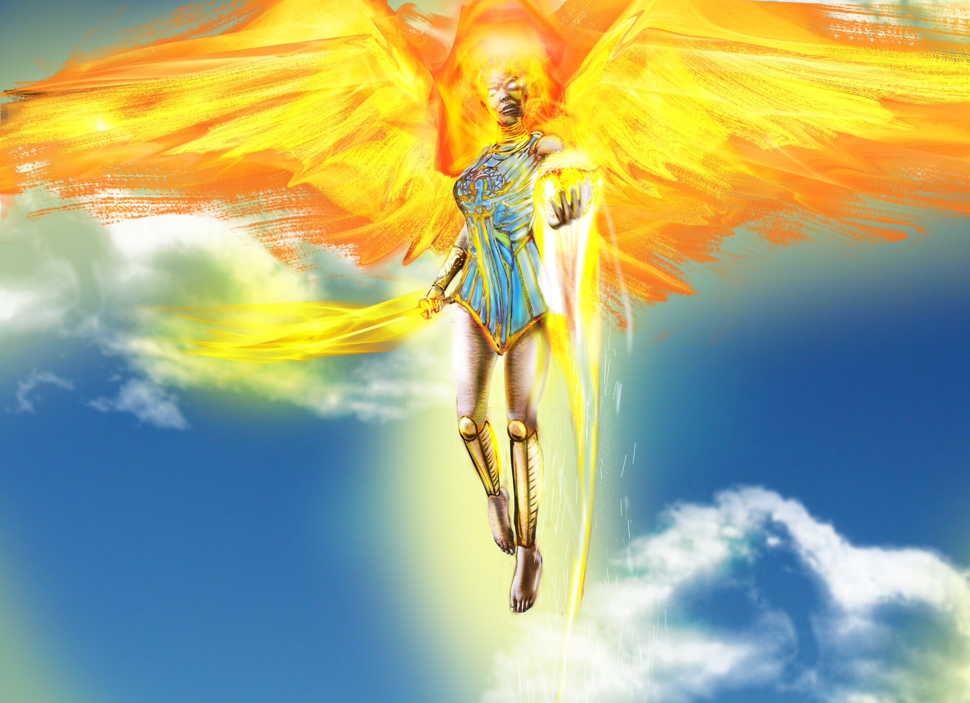 ArtStation - Sarenrae - Pathfinder