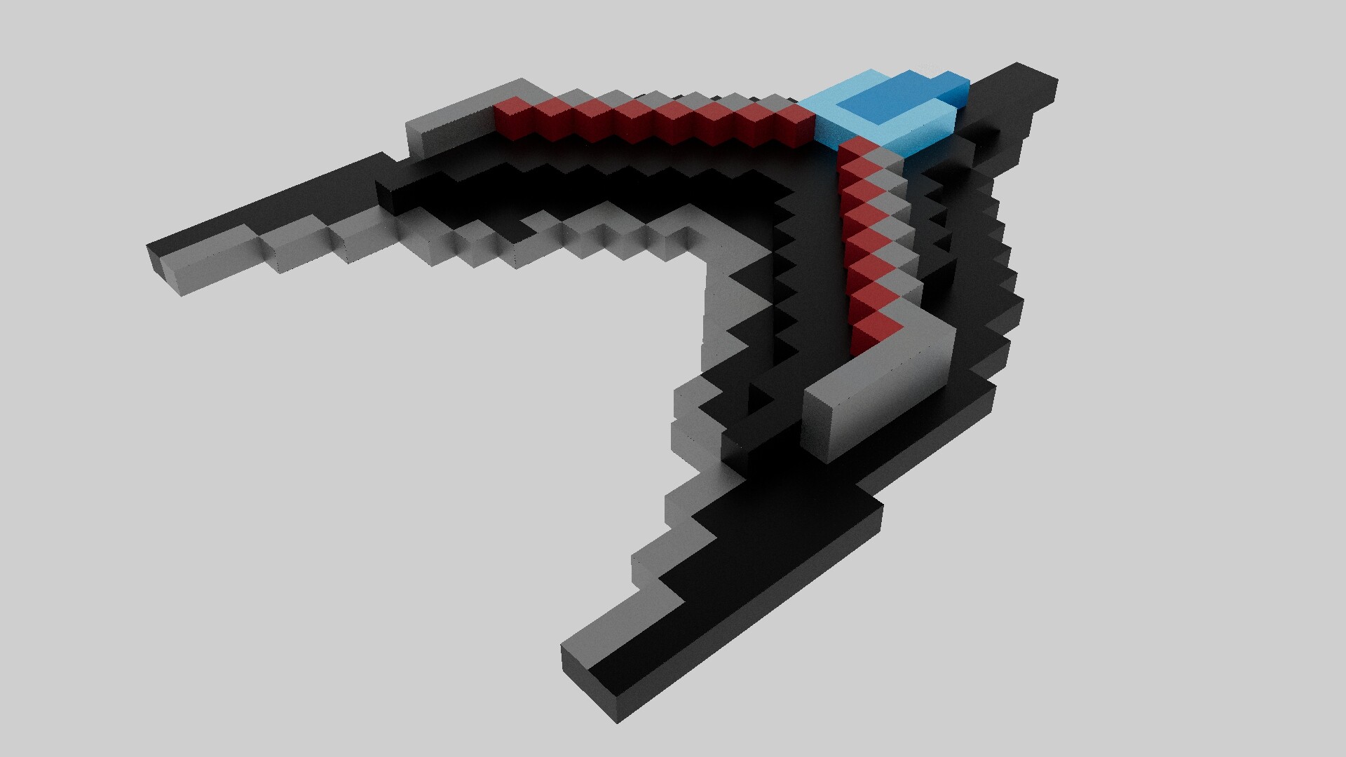 ArtStation - Pixel Ship 3D