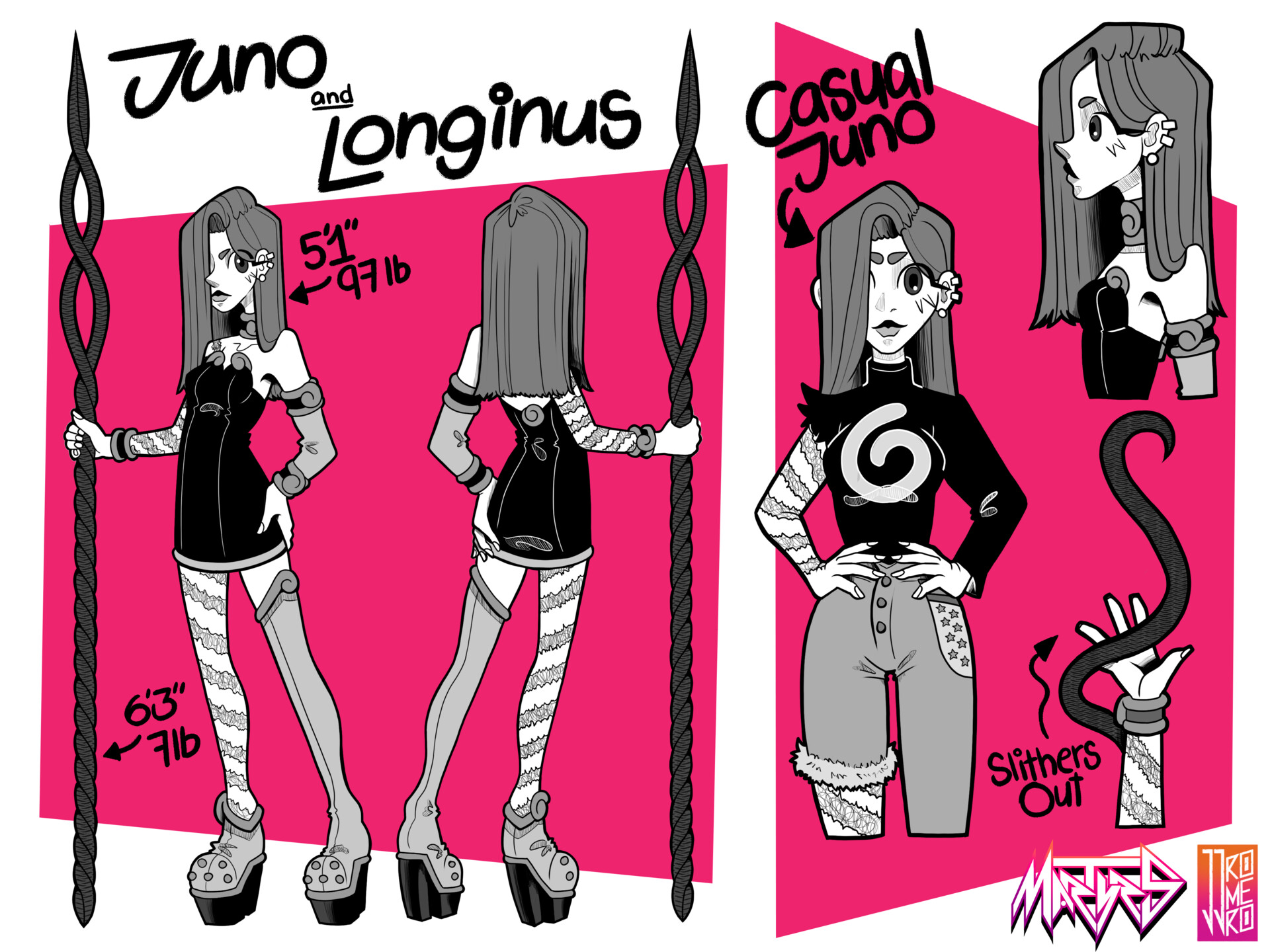 ArtStation - Juno Character Sheet