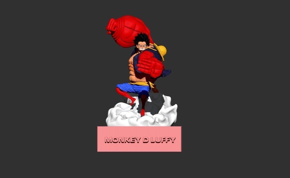 ArtStation - MONKEY D LUFFY - ONE PIECE