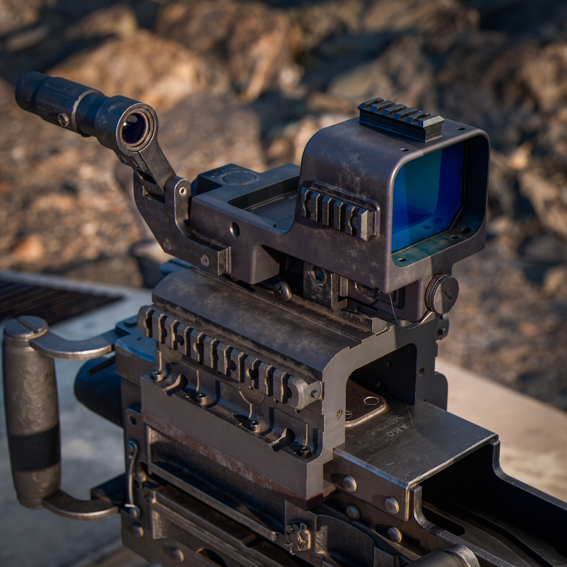 Kaino university - Browning Machine Gun, Cal. .50, M2