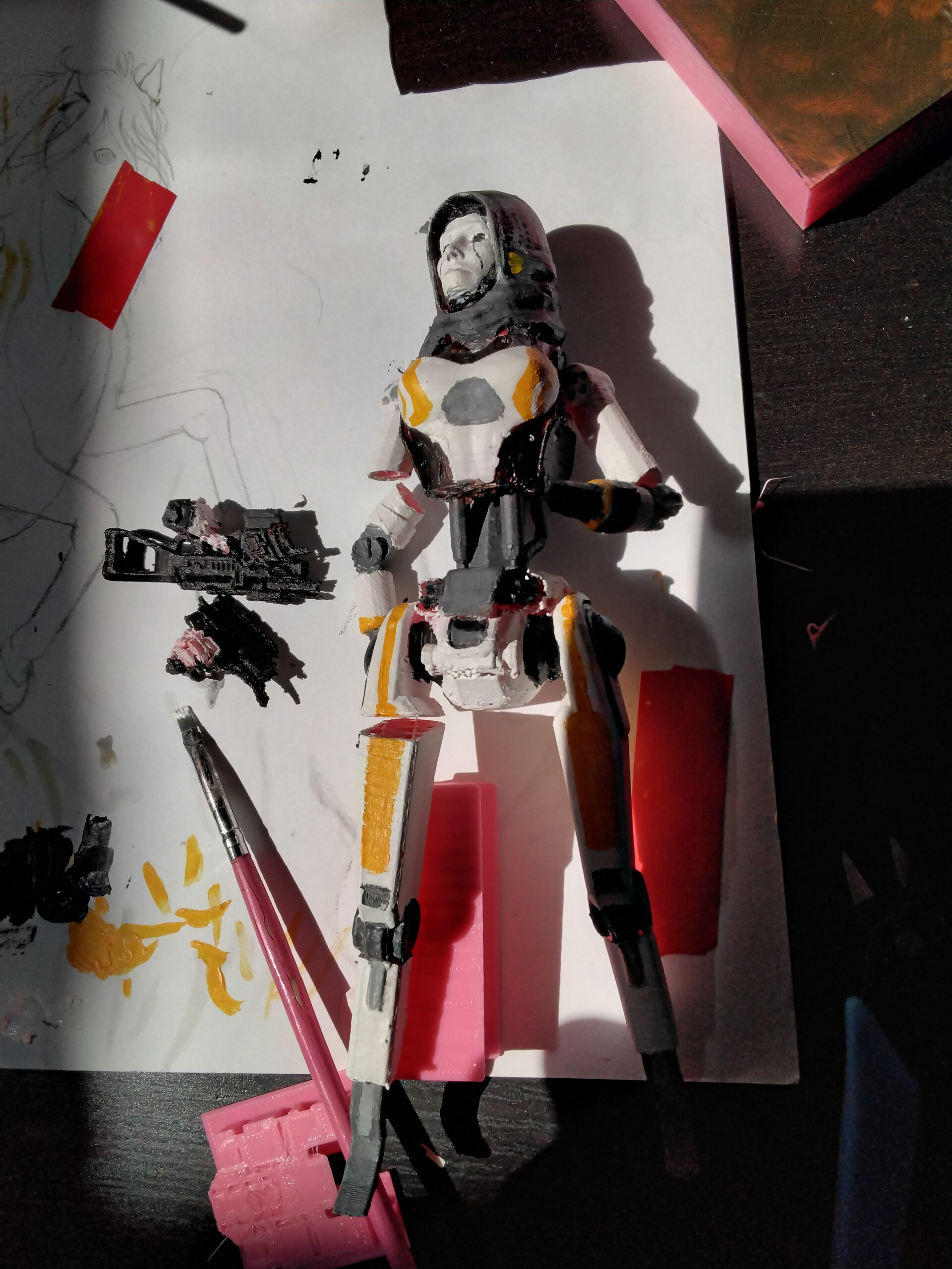 ArtStation - Ash statue (wip)