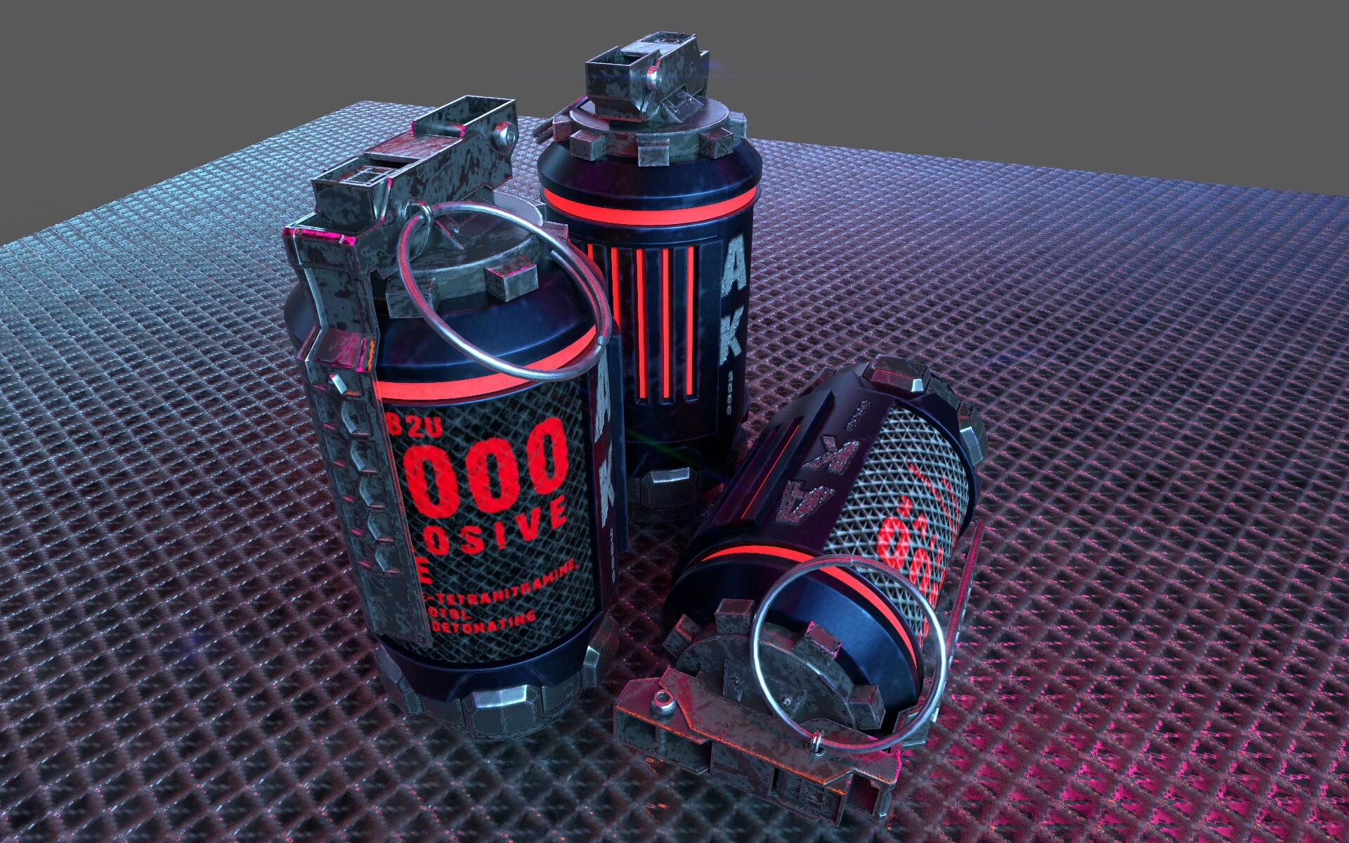 AKASHDEEP SINGH - SM SCI-FIC EXPLOSIVE GERNADE