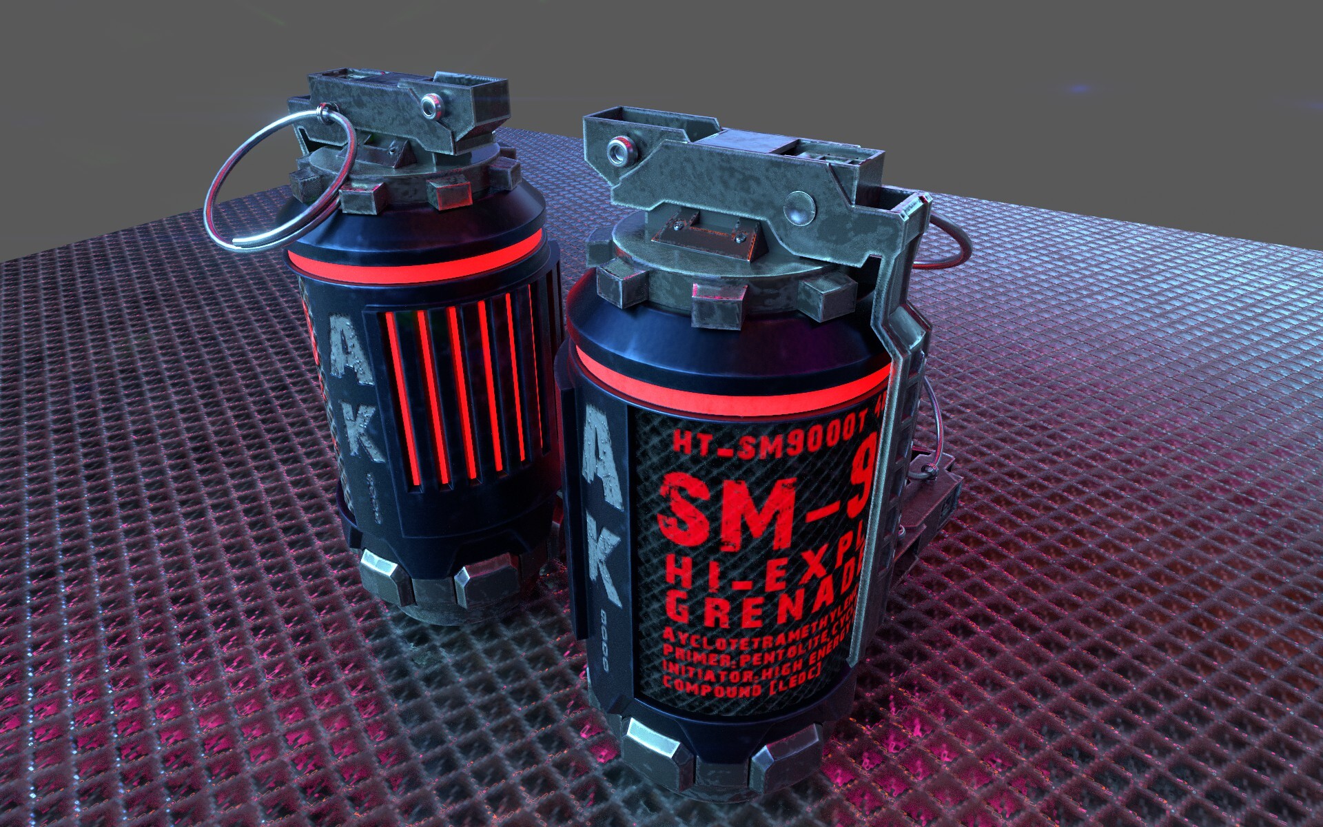 AKASHDEEP SINGH - SM SCI-FIC EXPLOSIVE GERNADE