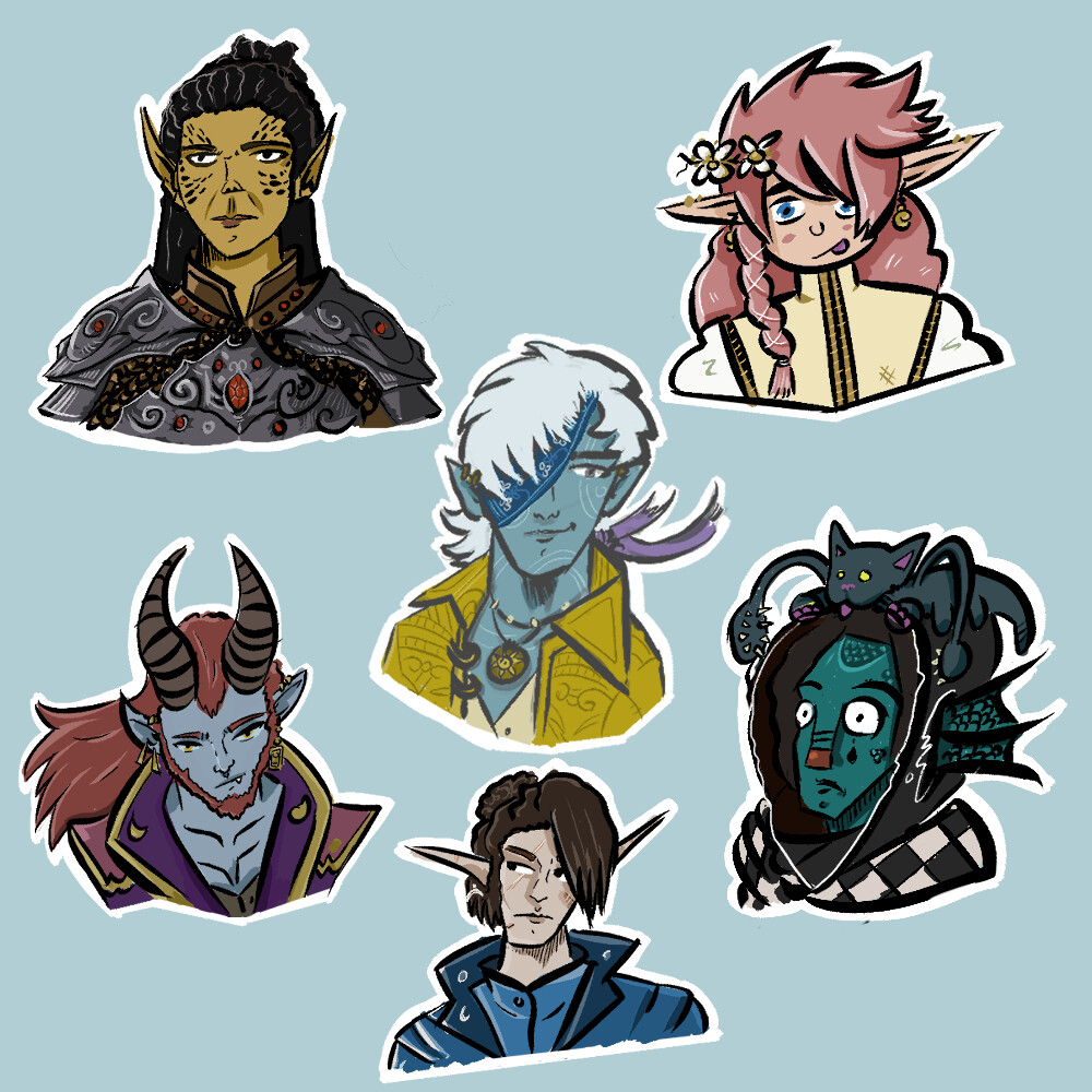 ArtStation - The Wild Beyond The Witchlight - Adventurers party