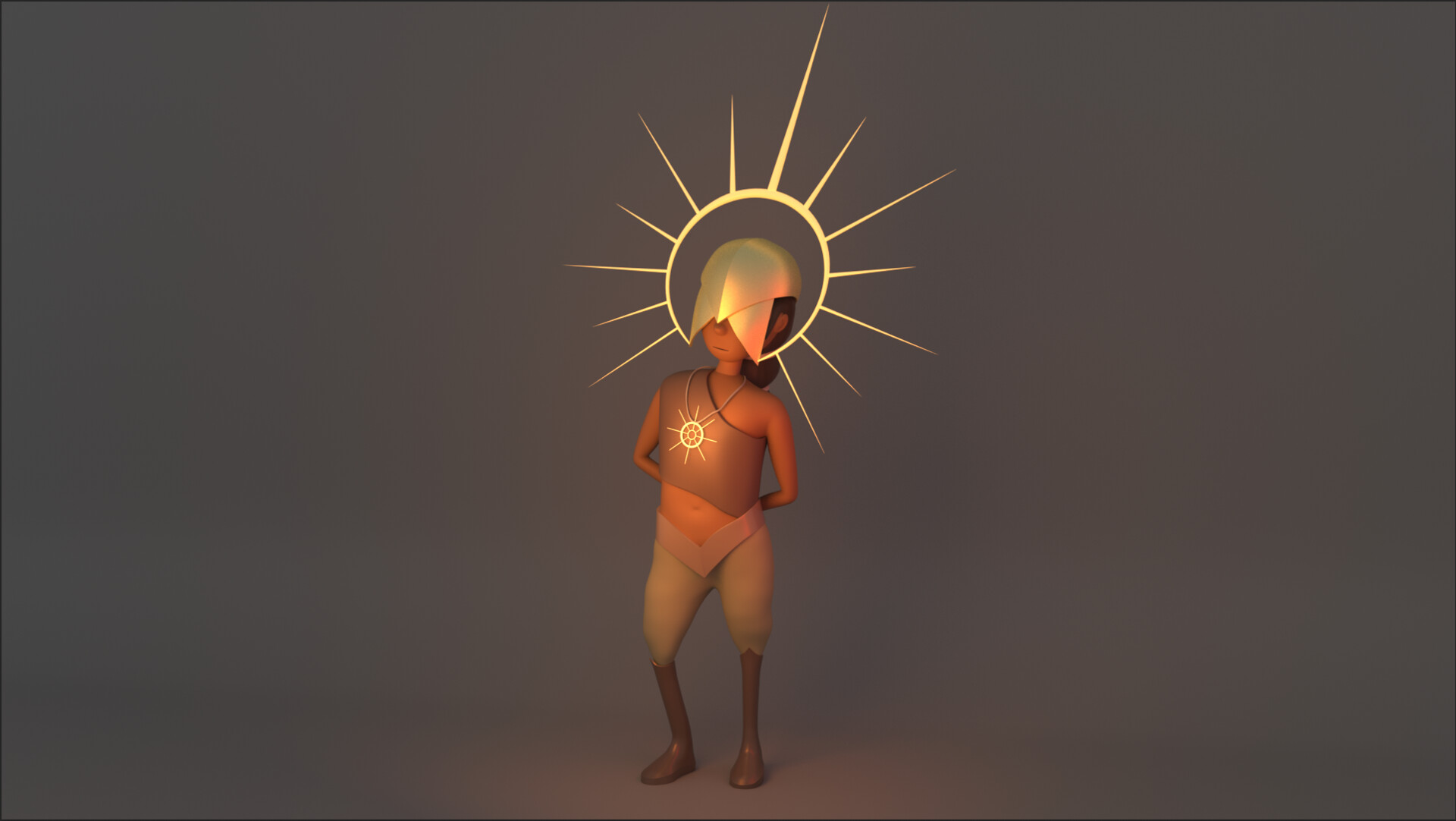 ArtStation - Sun goddess
