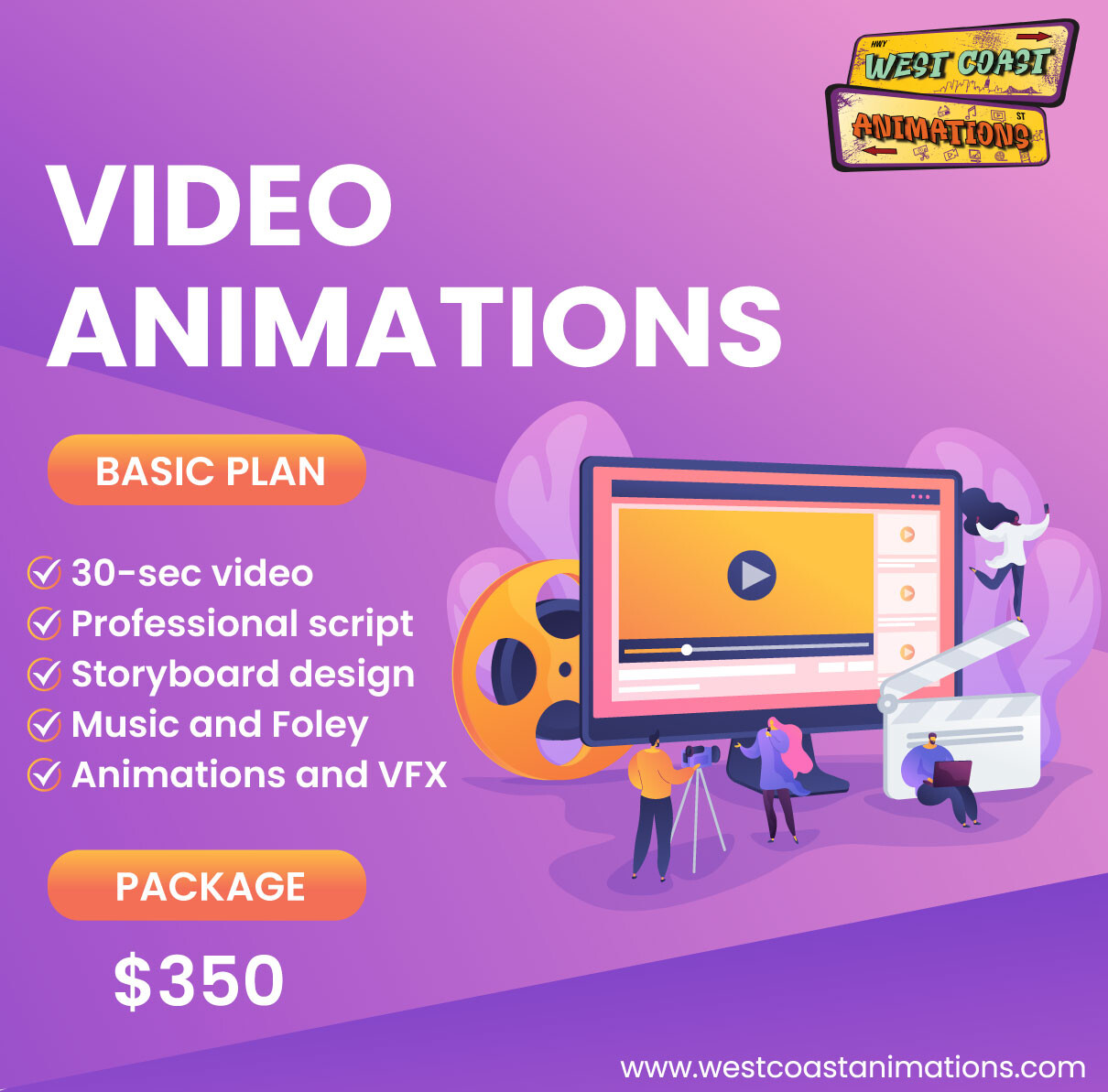 ArtStation - Video animation basic plan