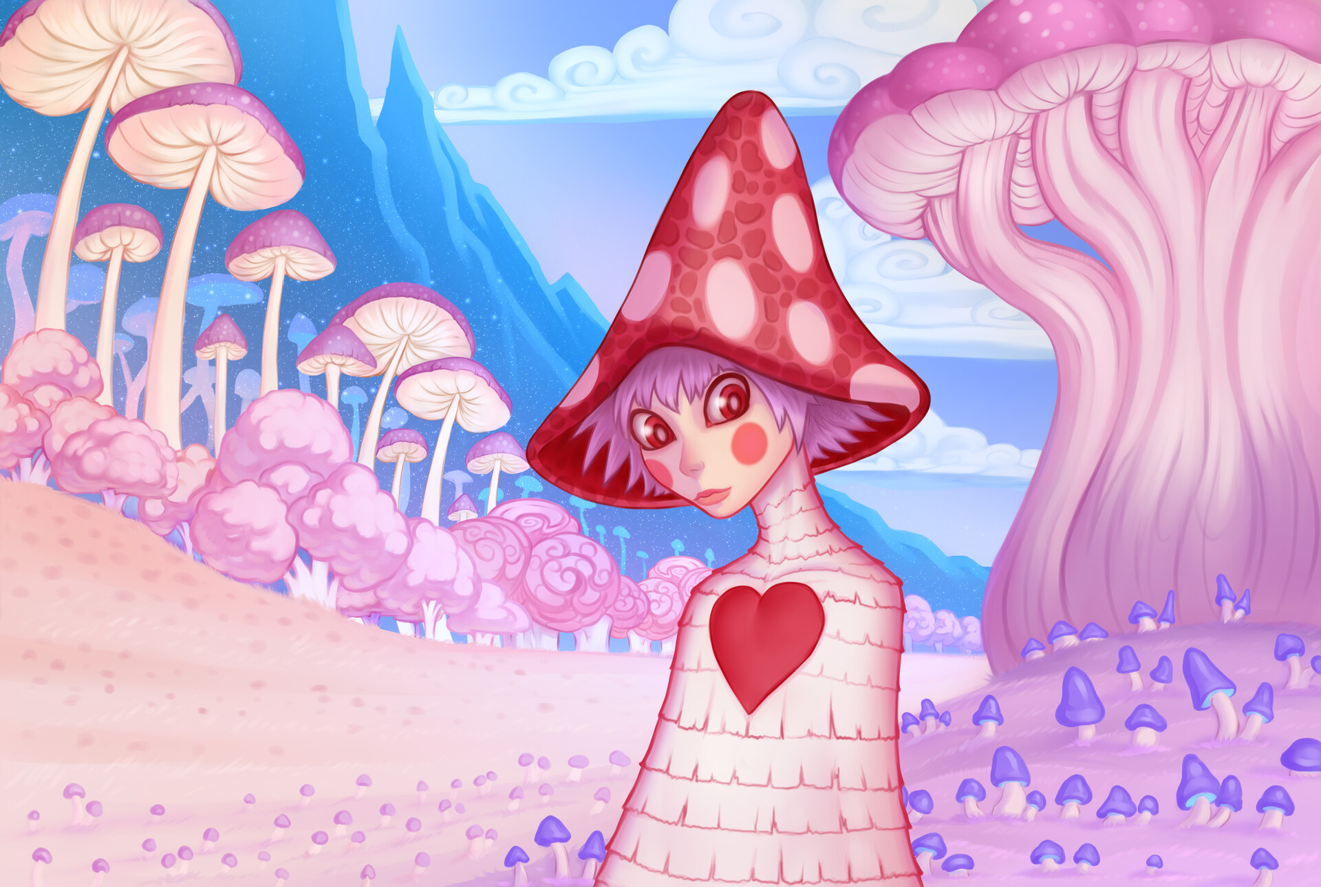 ArtStation - Magic Mushrooms