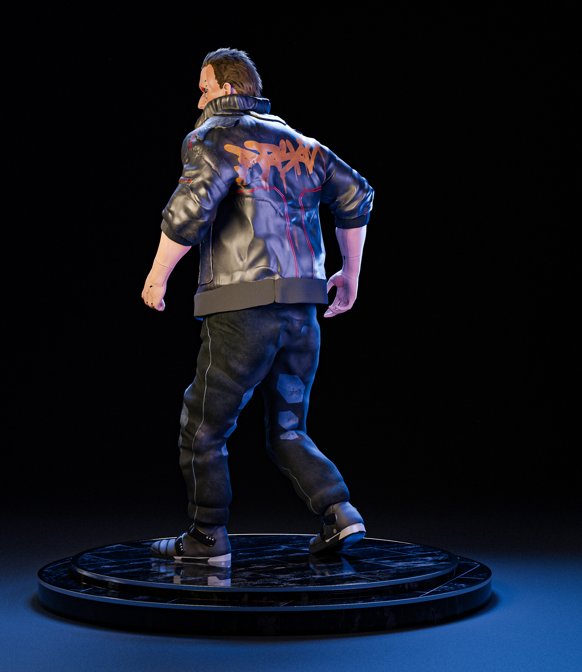 Jason Artcrft Cyberpunk Character Study