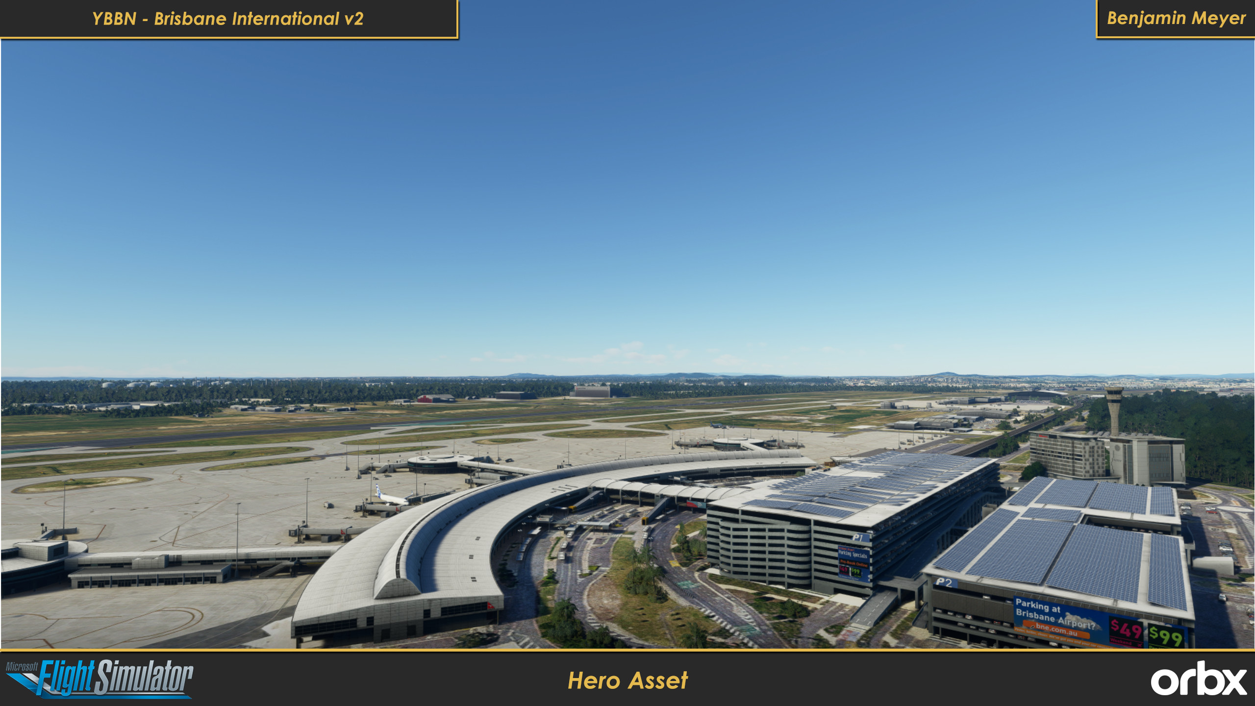 Benjamin Meyer's Artstation Portfolio - YBBN Airport Scenery for Microsoft Flight Simulator and ...