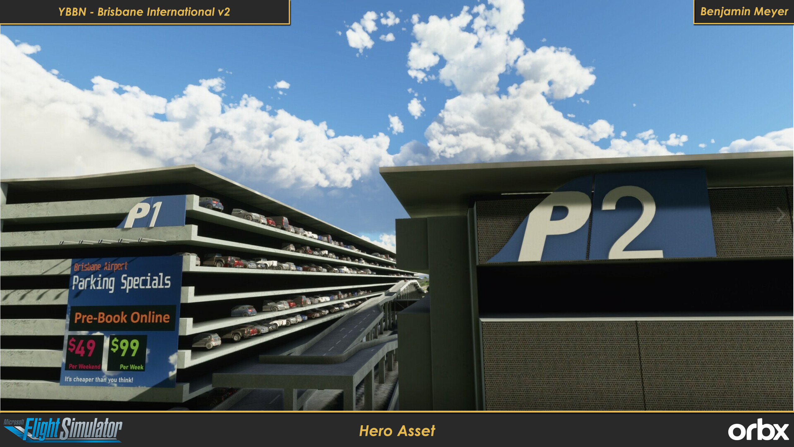 Benjamin Meyer's Artstation Portfolio - YBBN Airport Scenery for ...