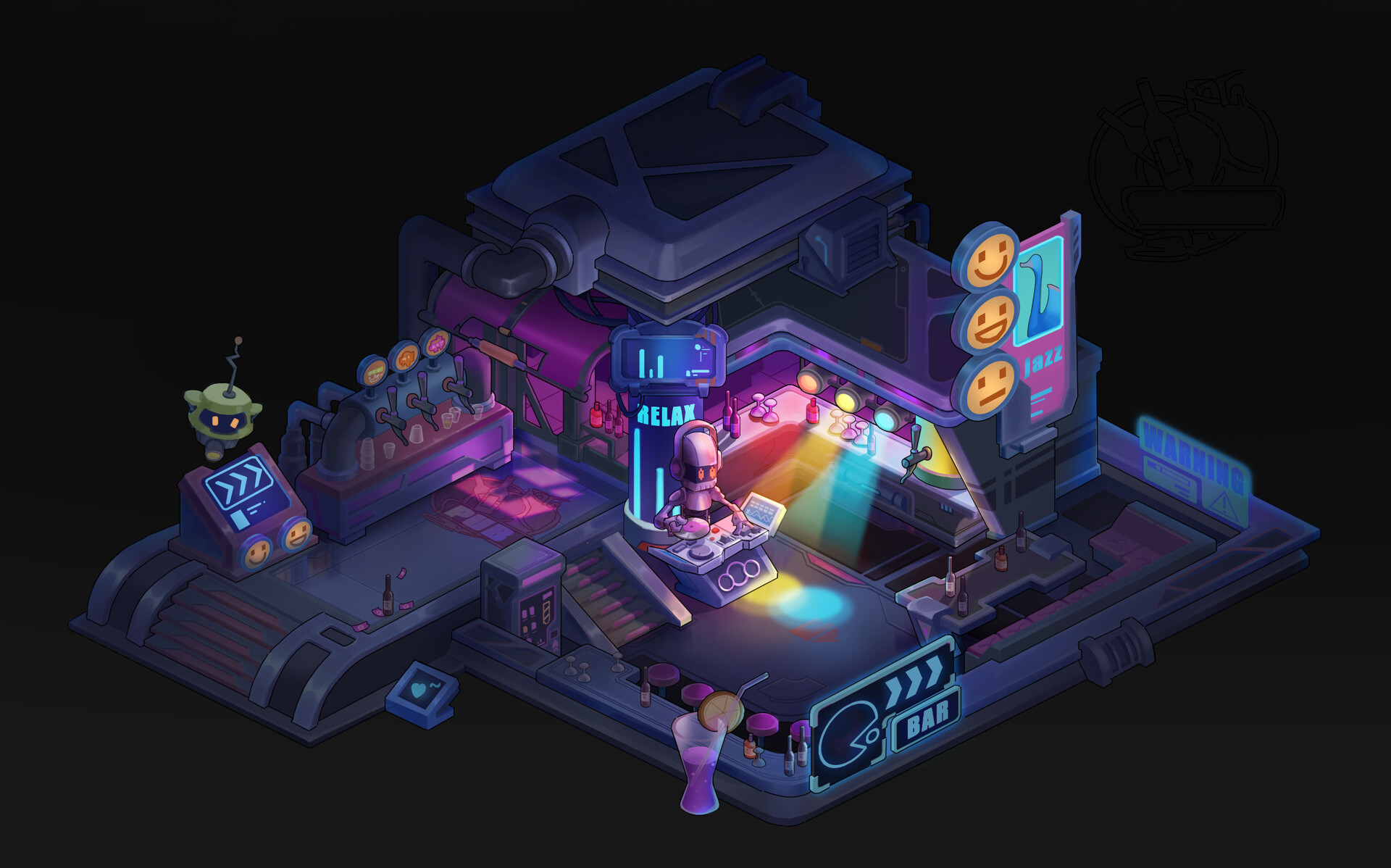 ArtStation - 音乐酒吧