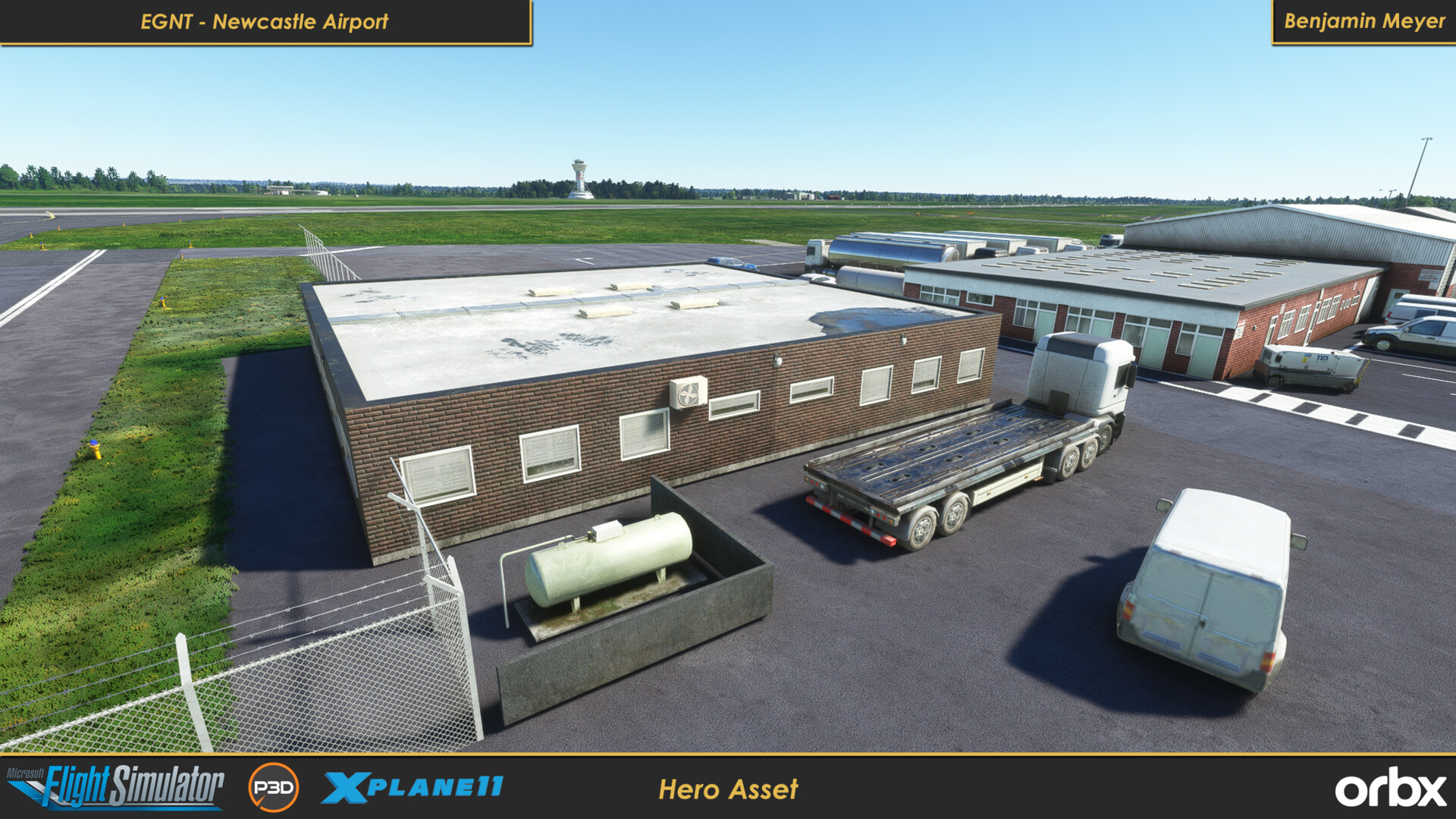 Benjamin Meyer - EGNT Airport Scenery for Microsoft Flight Simulator ...