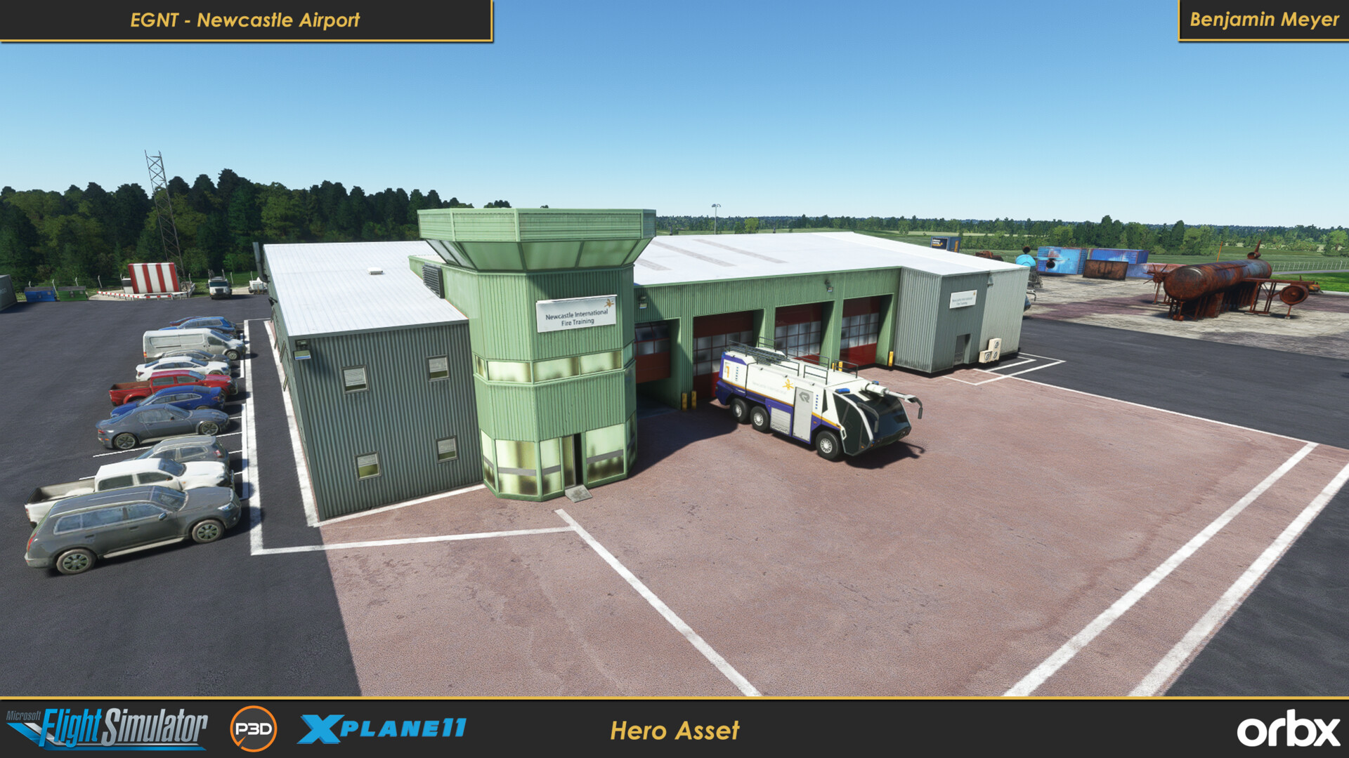 Benjamin Meyer - EGNT Airport Scenery for Microsoft Flight Simulator ...