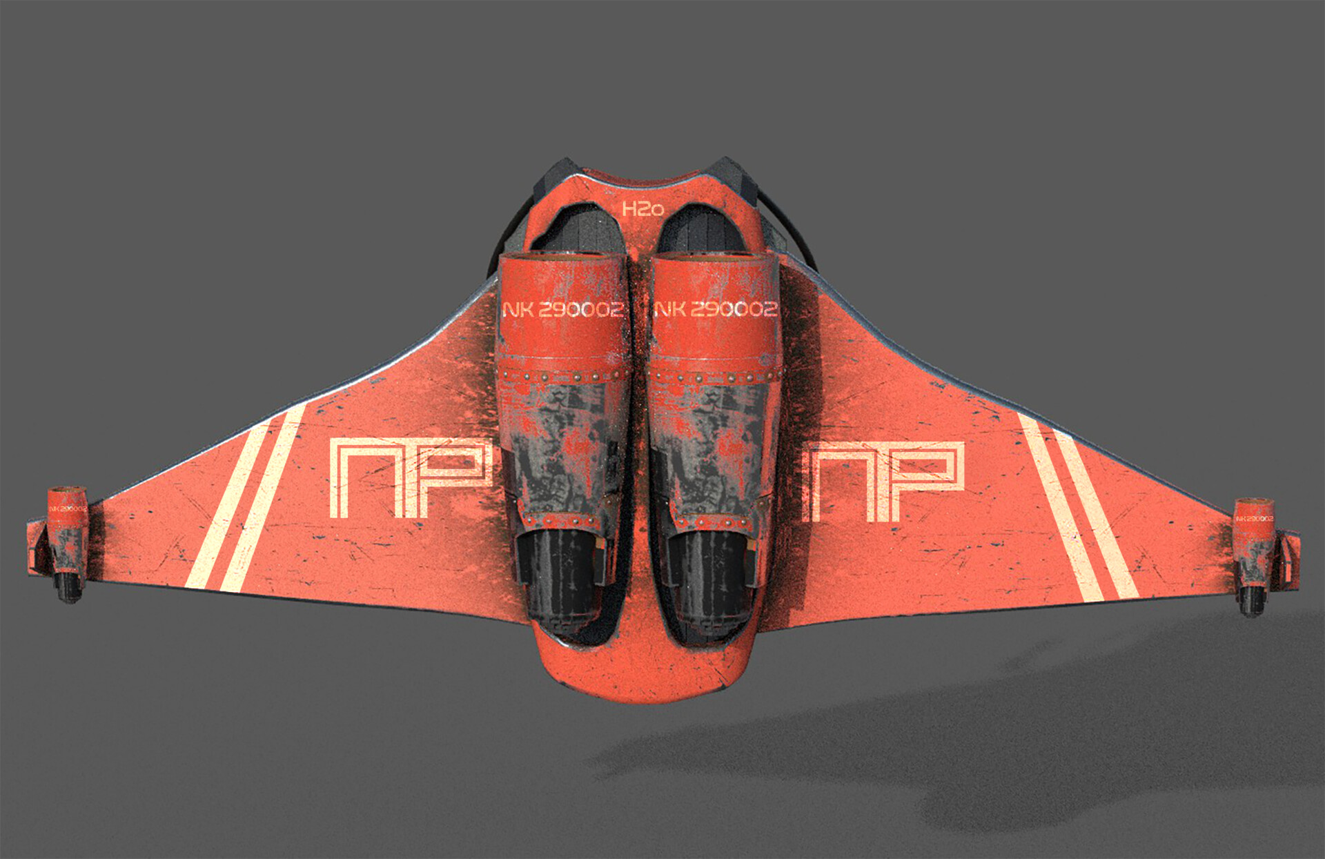 ArtStation - Jet pack 3D modelling & texturing