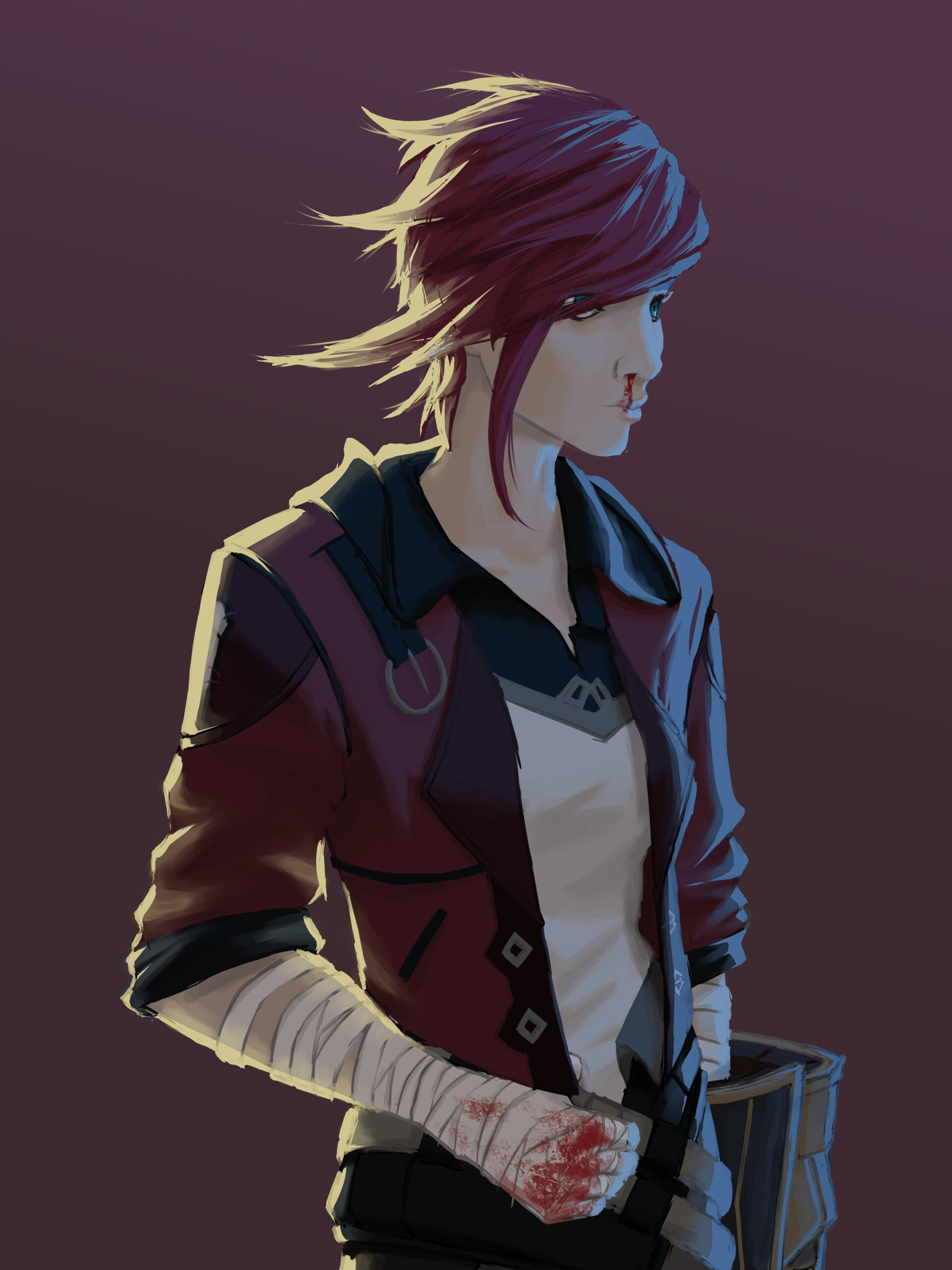 ArtStation - Vi from Arcane