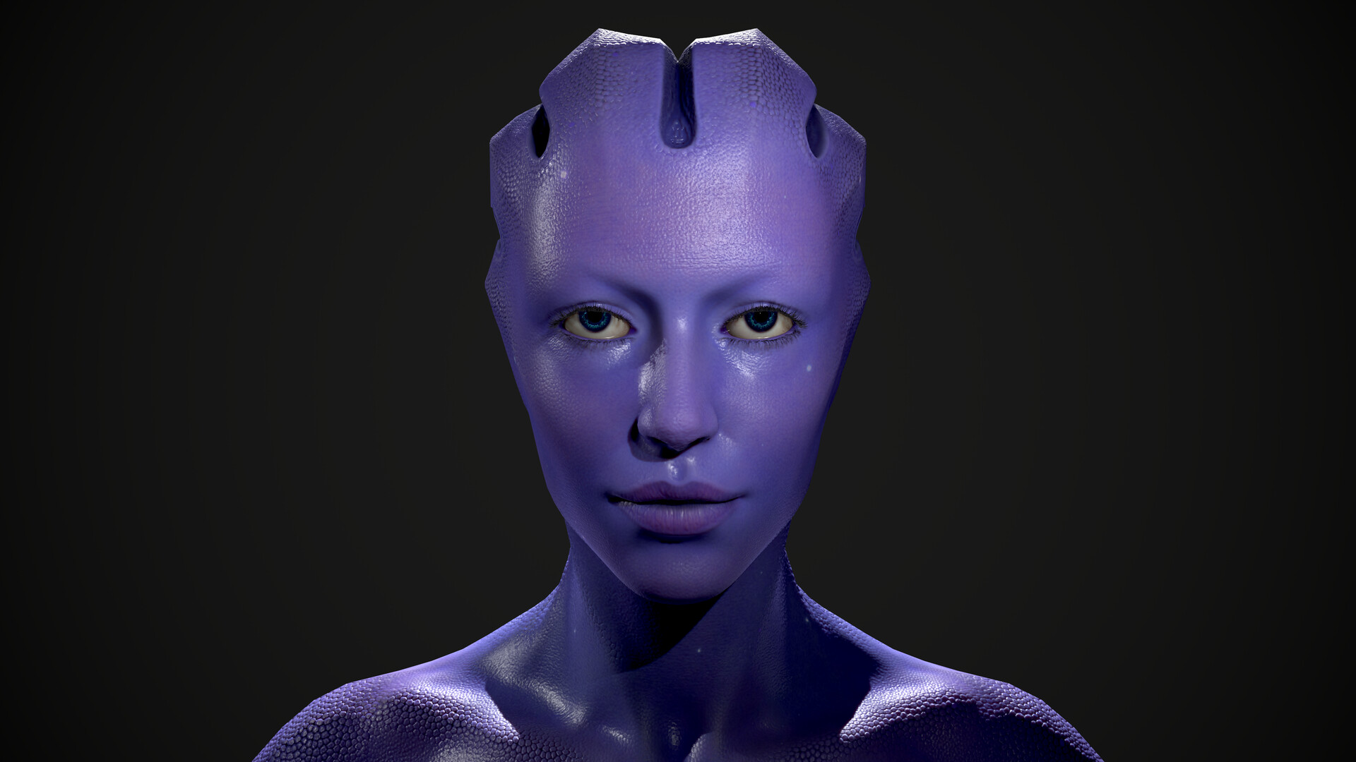 Eugenio Volpato - Asari - Mass Effect fan art