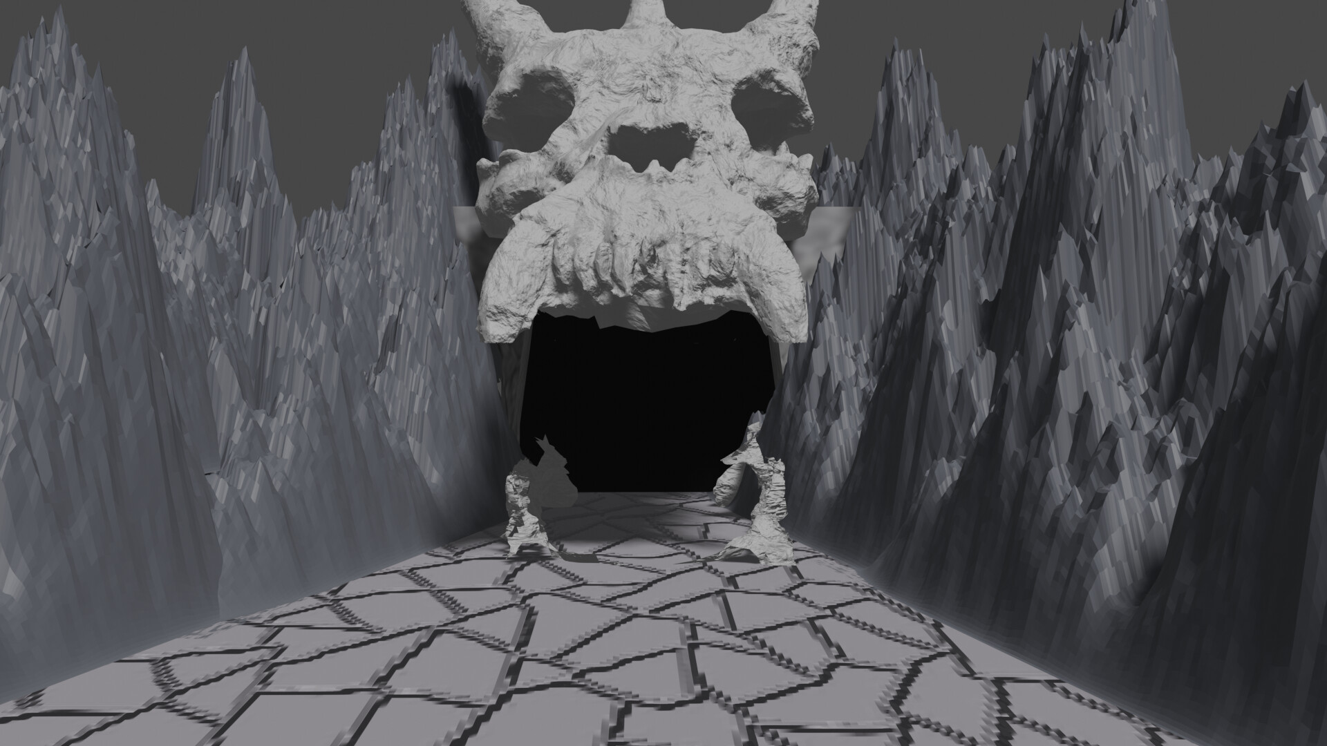 ArtStation - Cave entrance
