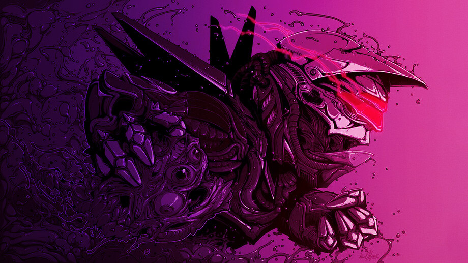 ArtStation - Brockhofer Cyber Runner - Coloration