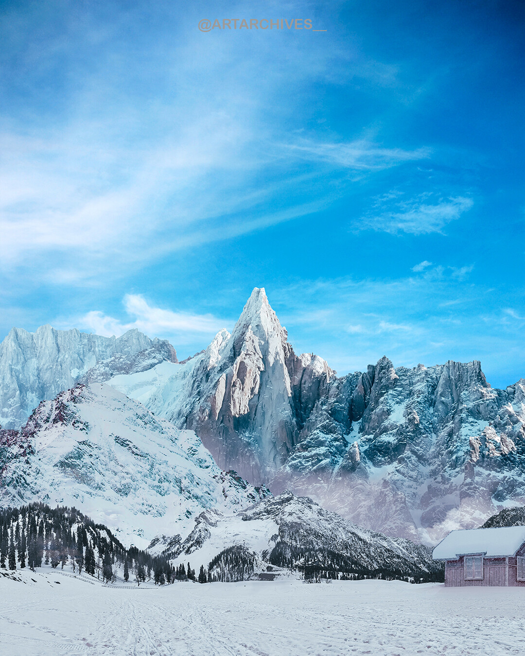 ArtStation - A Snowy Day