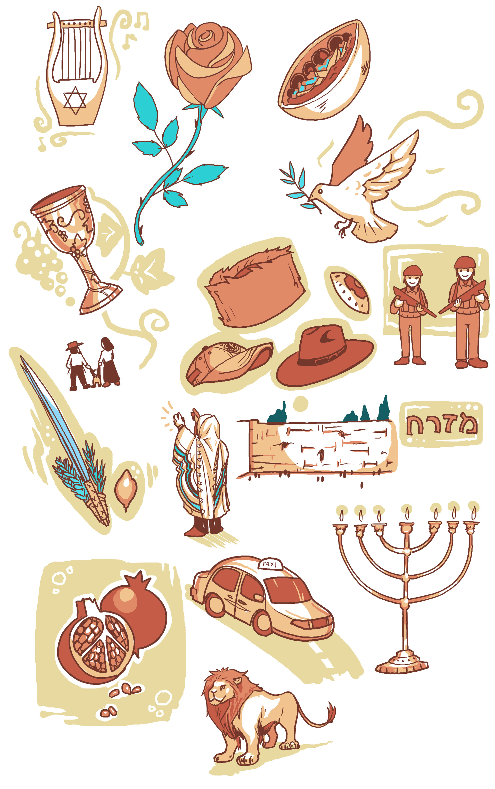ArtStation - Symbols of Jerusalem