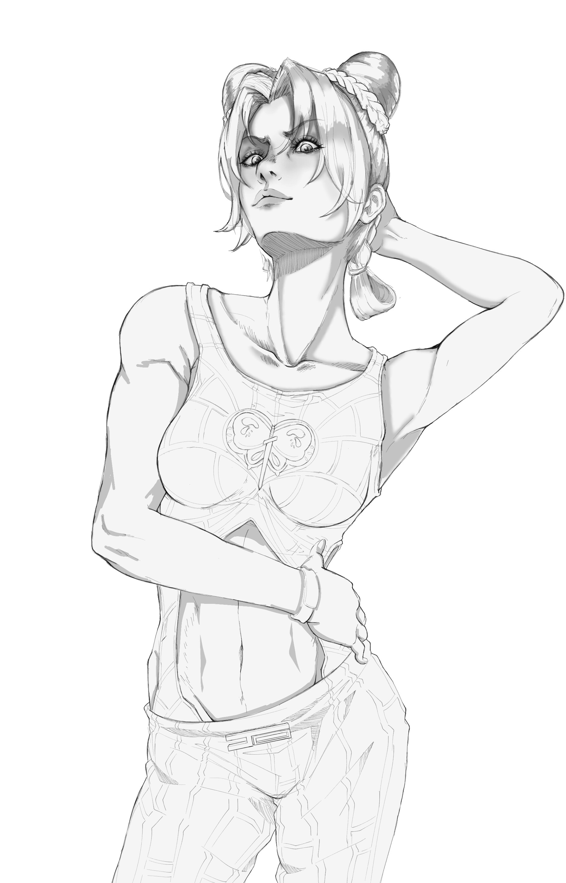 ArtStation - Jolyne Kujo sketch
