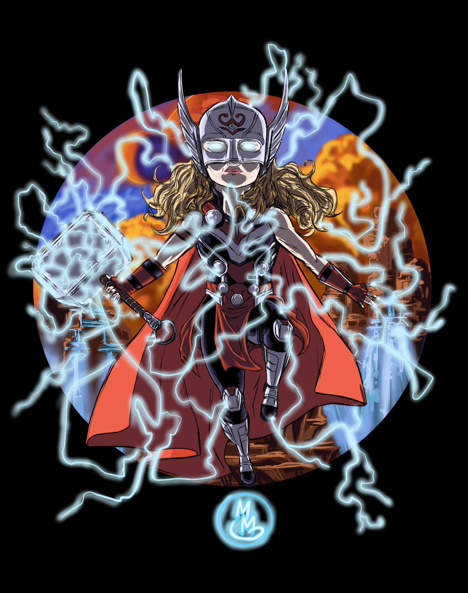 ArtStation - MARVEL MINI HEROES: JANE THOR