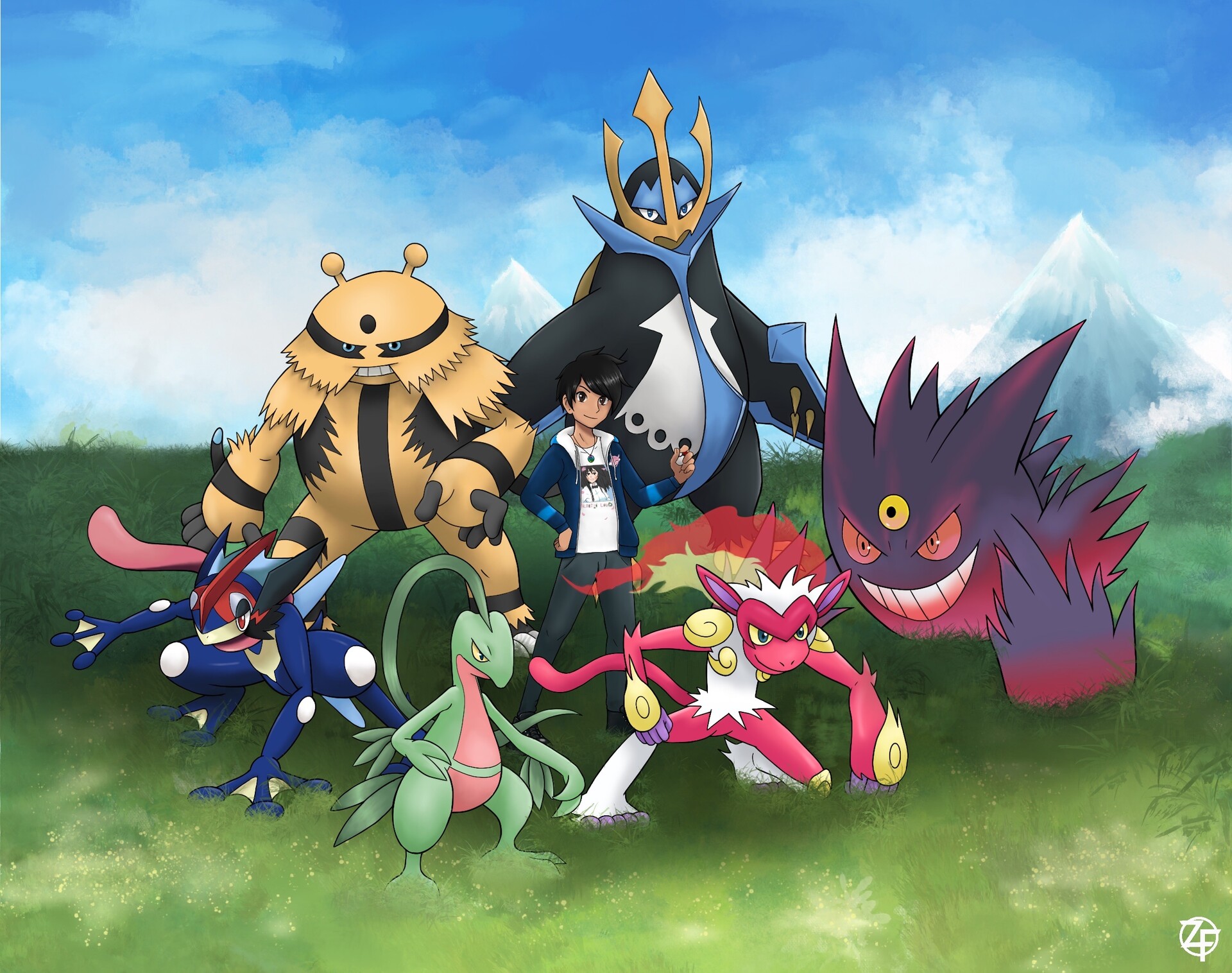 ArtStation - Jimmy’s team - Pokémon - 2020