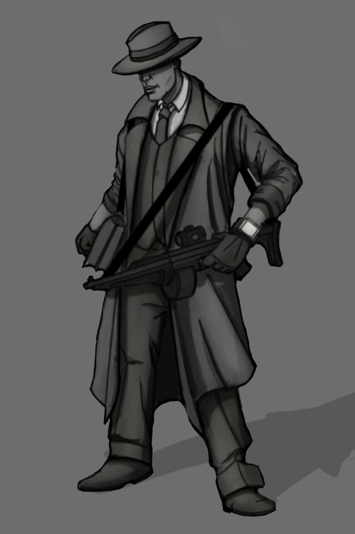 ArtStation - Project 《Boxers》2d concept character《Riko》