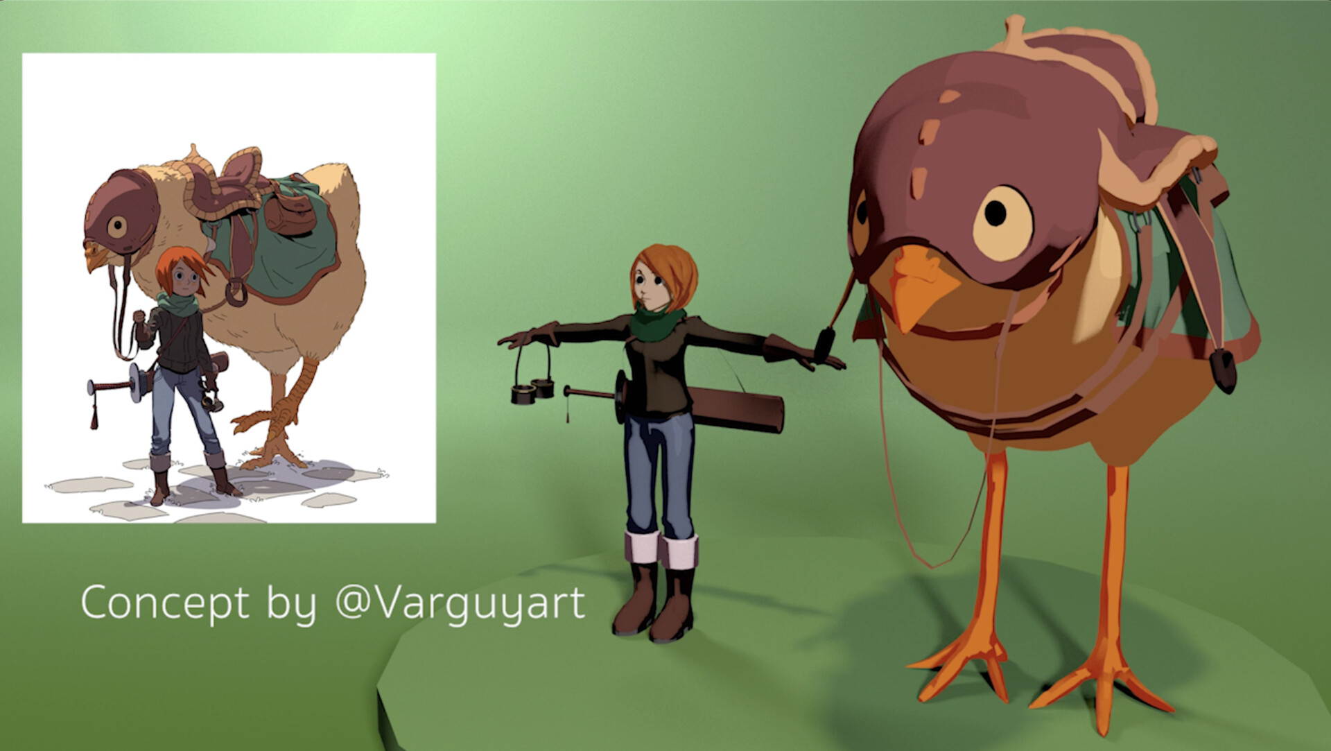 ArtStation - Chicken Steed