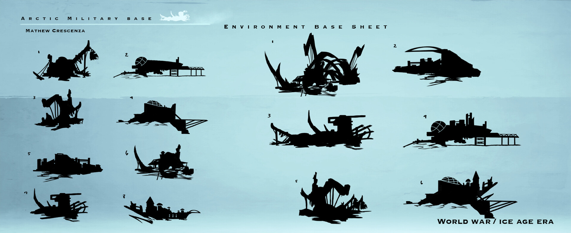 ArtStation - Arctic Military Base