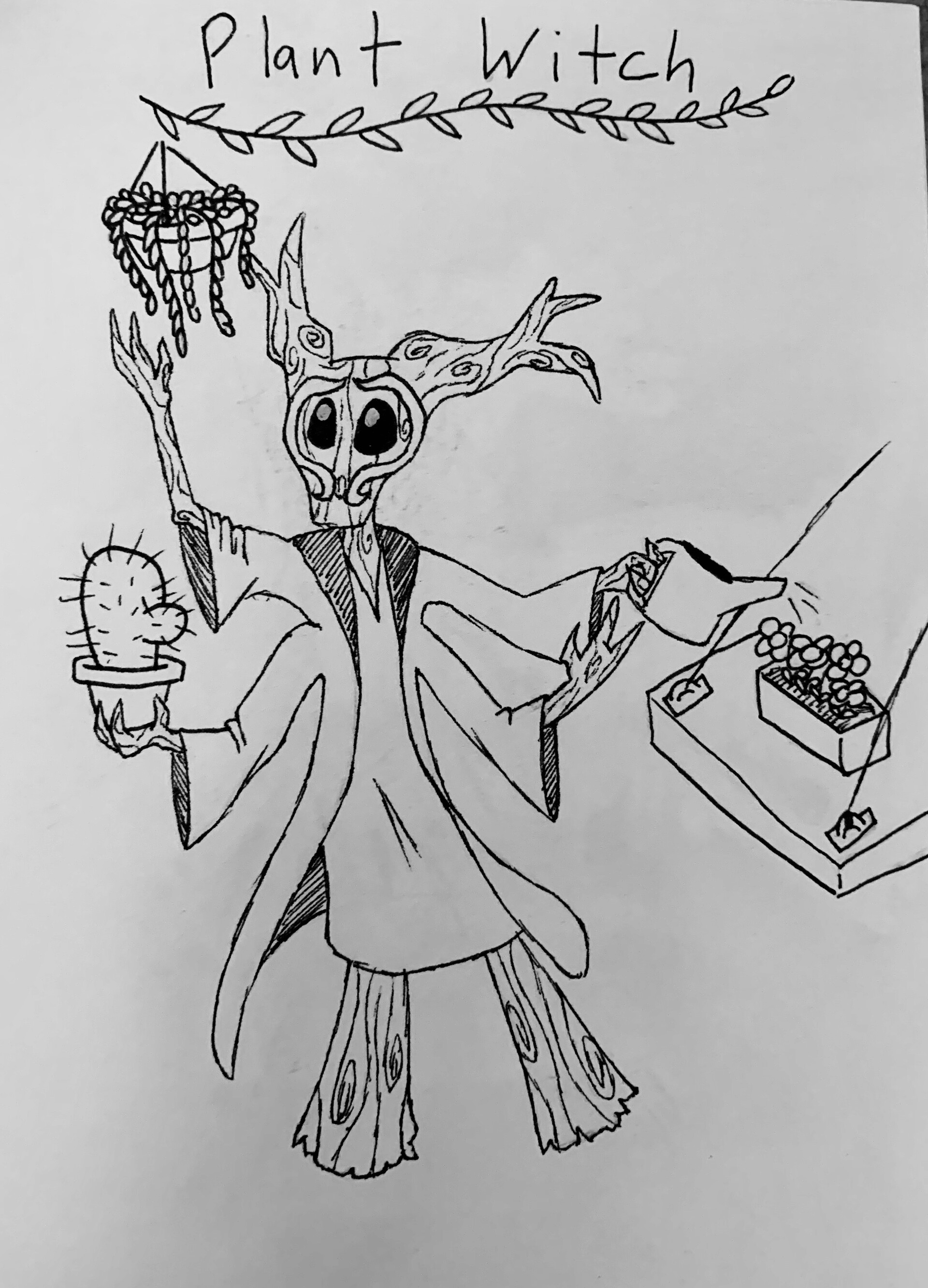 ArtStation - Day 4 - Plant Witch