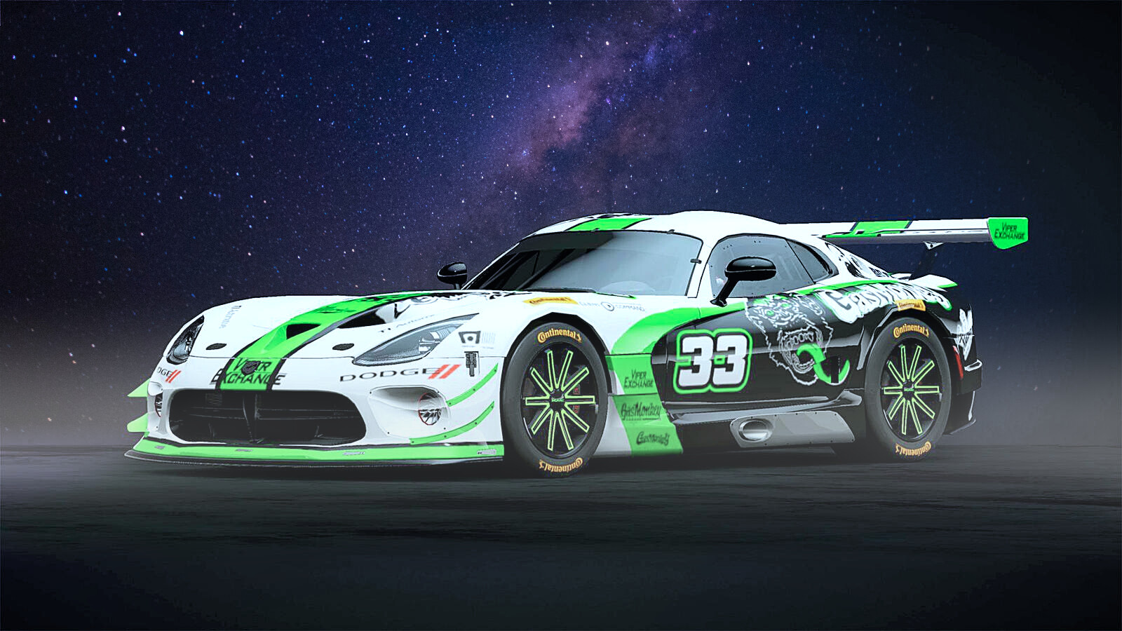 ArtStation - My Dodge Viper GasMonkey Garage concept Livery Design