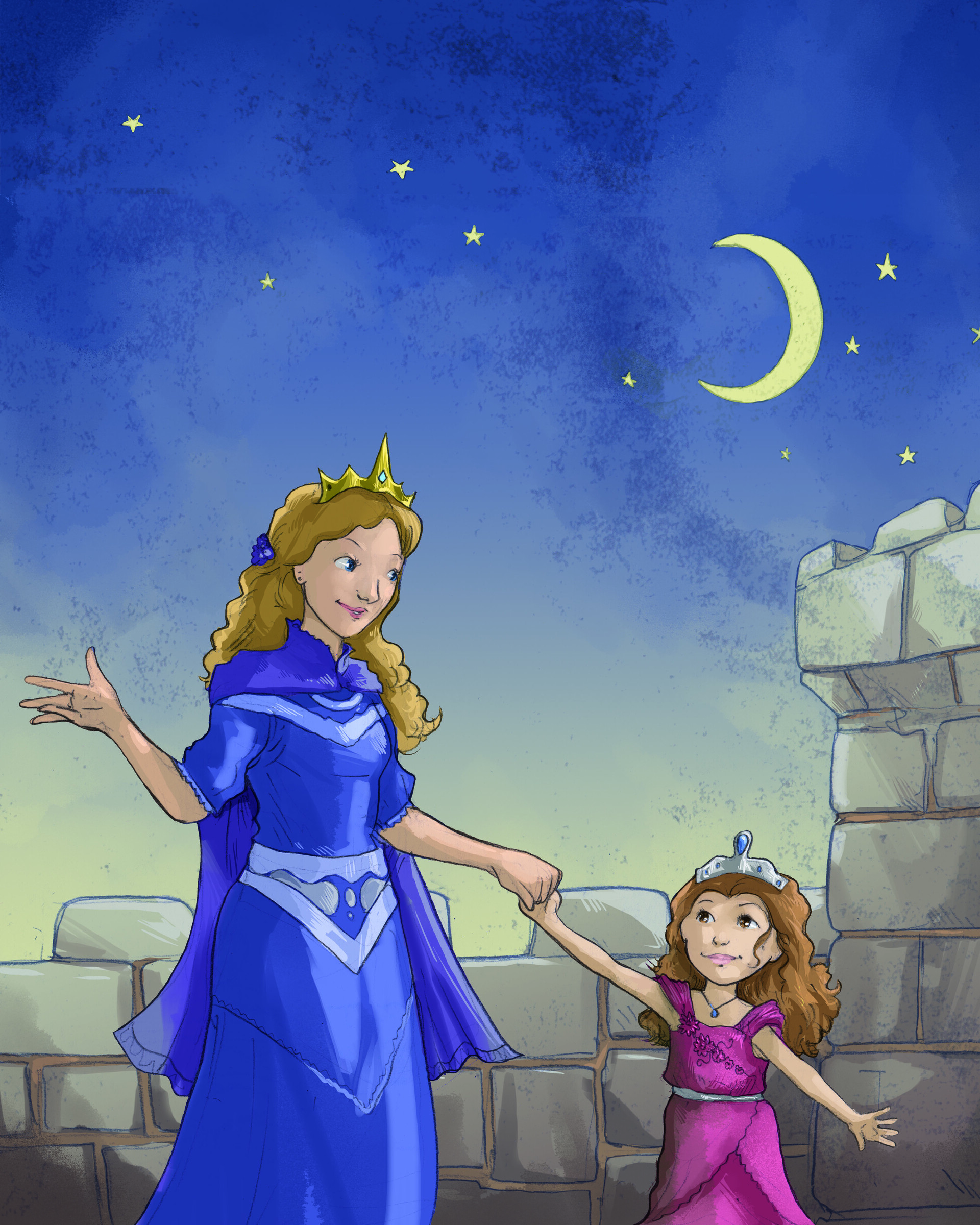 ArtStation - Nightmare Princess- Children's Book Illustrations